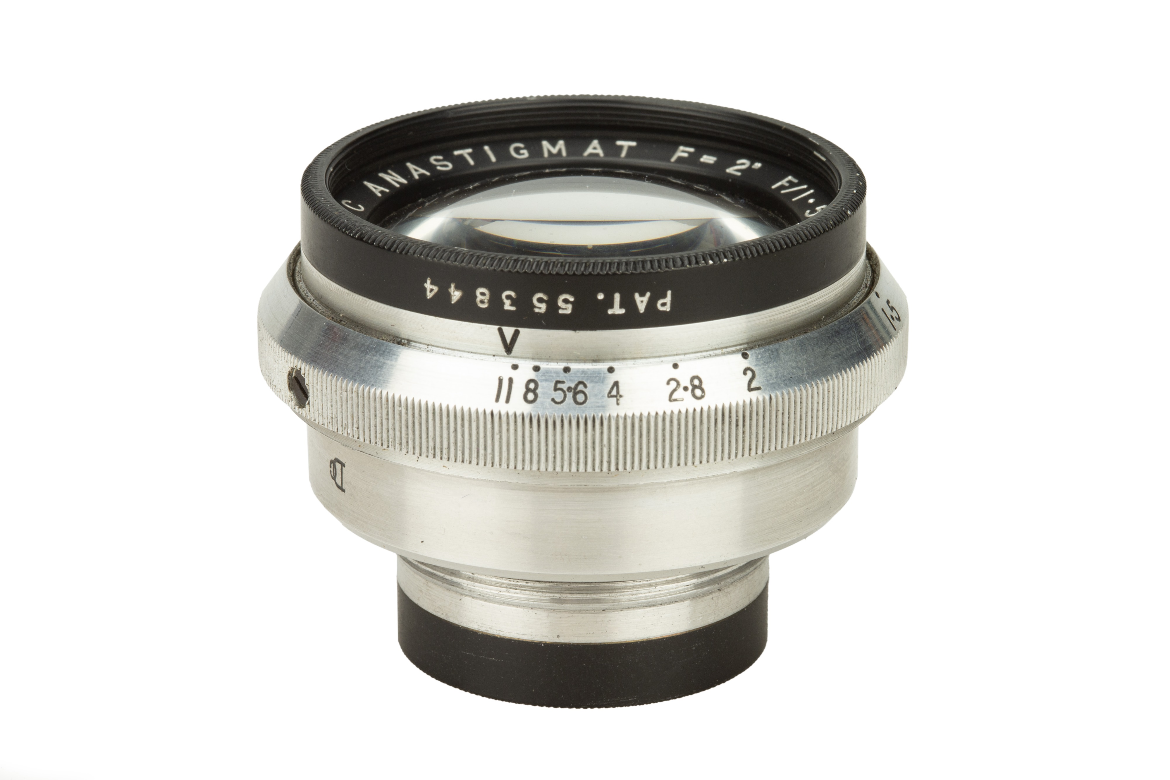 Lot 158 - A Dallmeyer Septac f/1.5 2" Lens,
