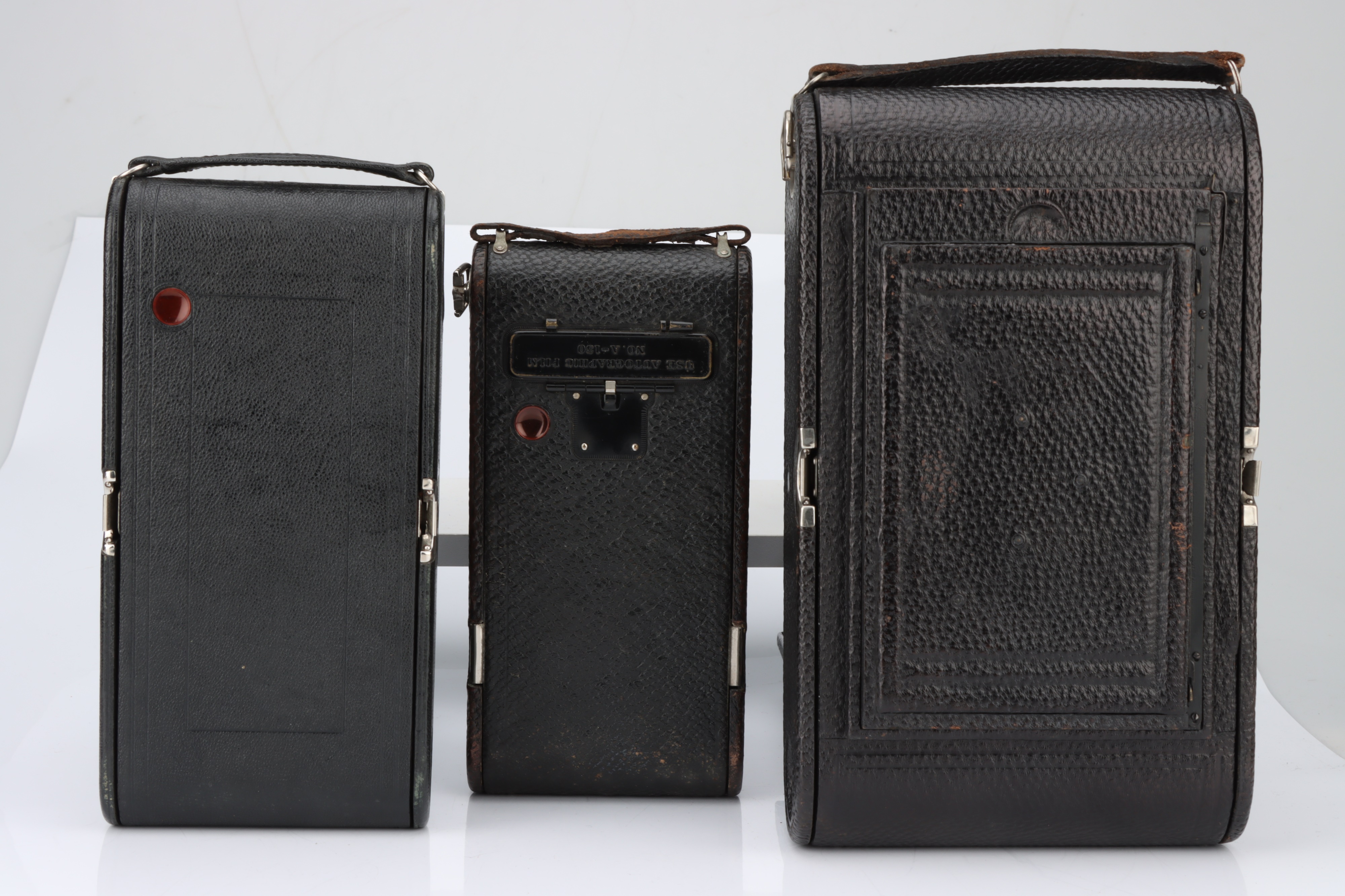 Lot 807 - Three Large Kodak Folding Cameras,