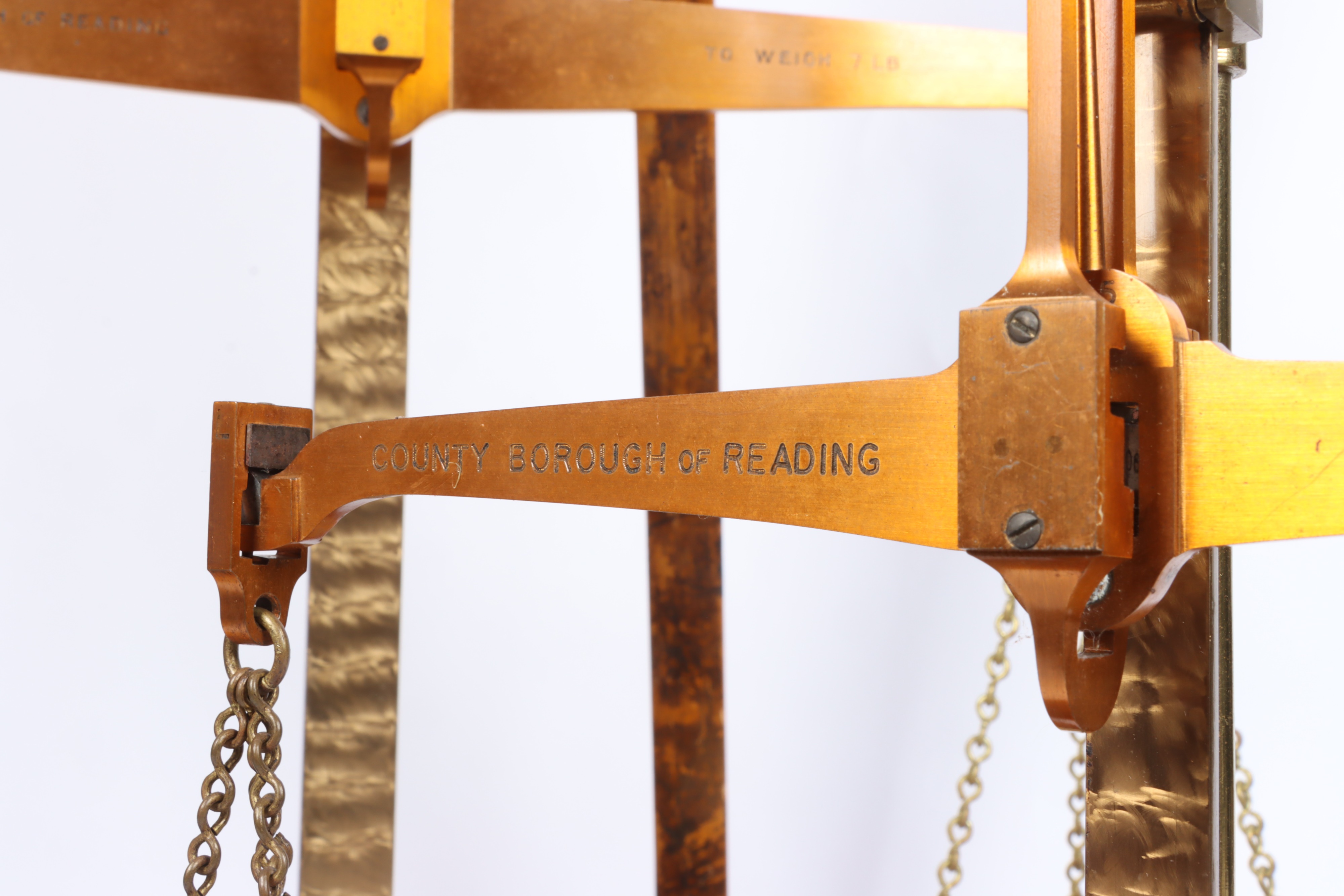 Lot 233 - County Borough of Reading Set of 3 Beam