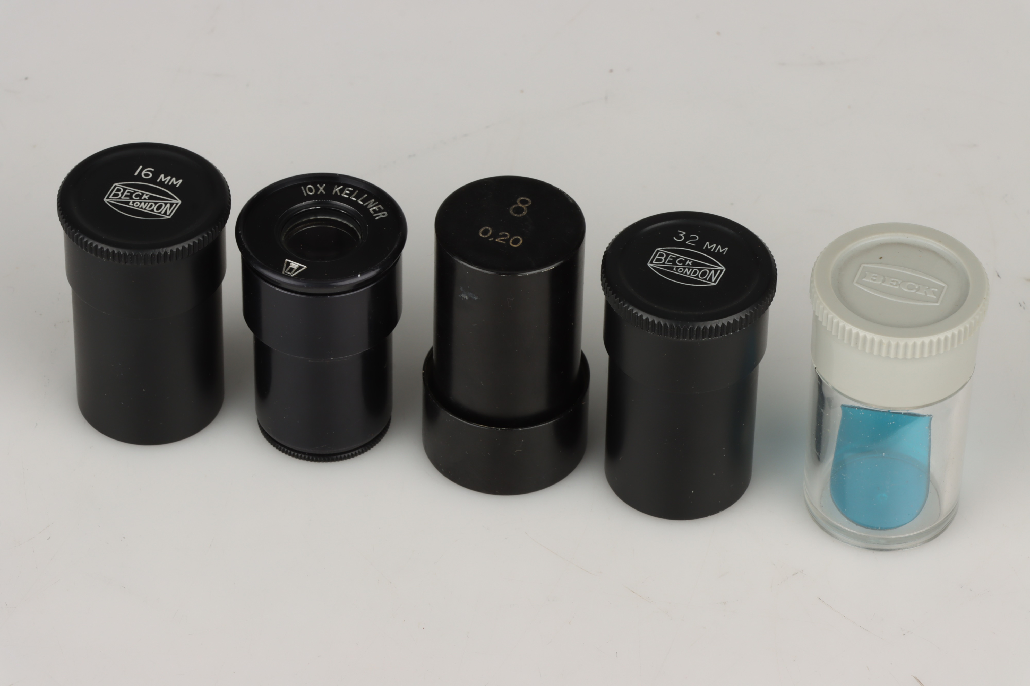 Lot 316 - Large Classic London Model Beck Microscope,