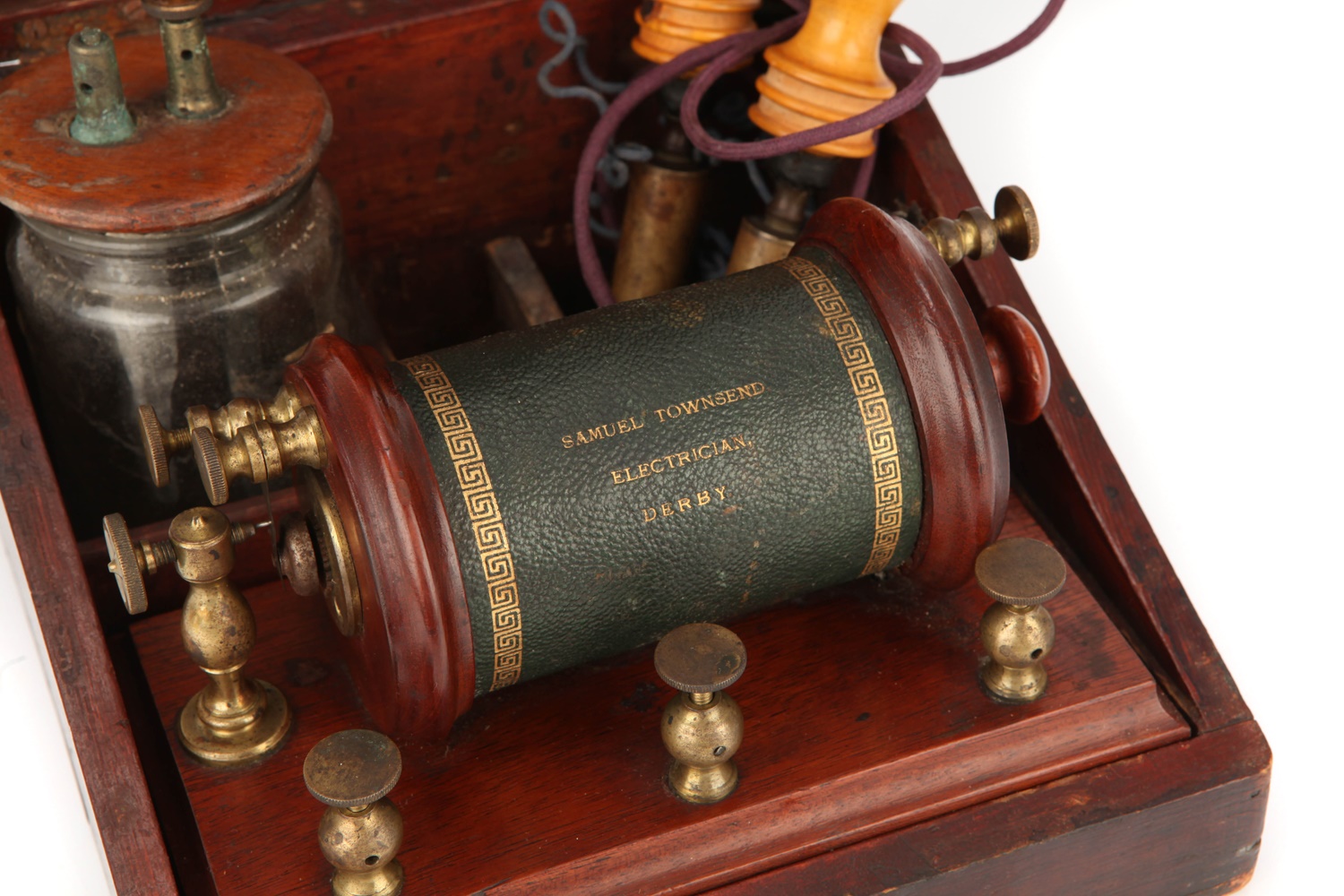 Lot 171 - A Victorian Electro-Medical Shock Machine,