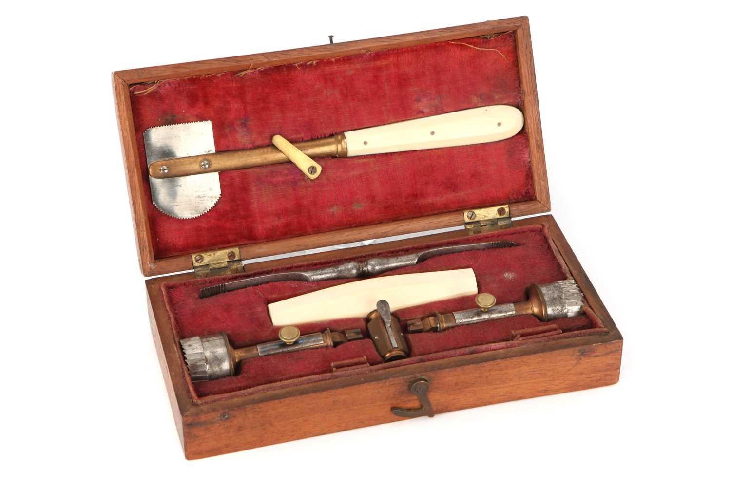 Lot 178 - A Fine Neurosurgery Set by Laundy,