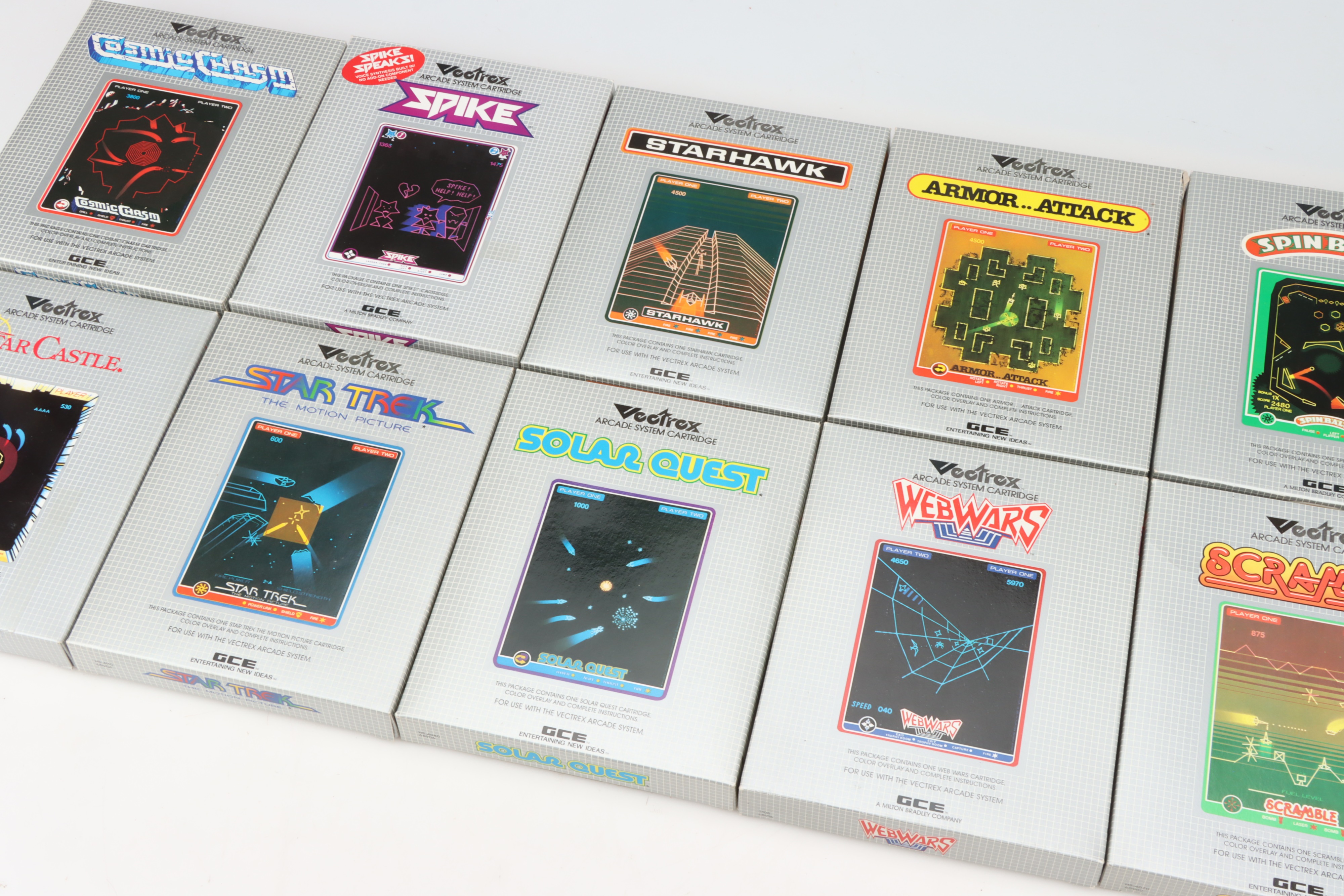 Lot 98 - A Large Collection of Original Vectrex
