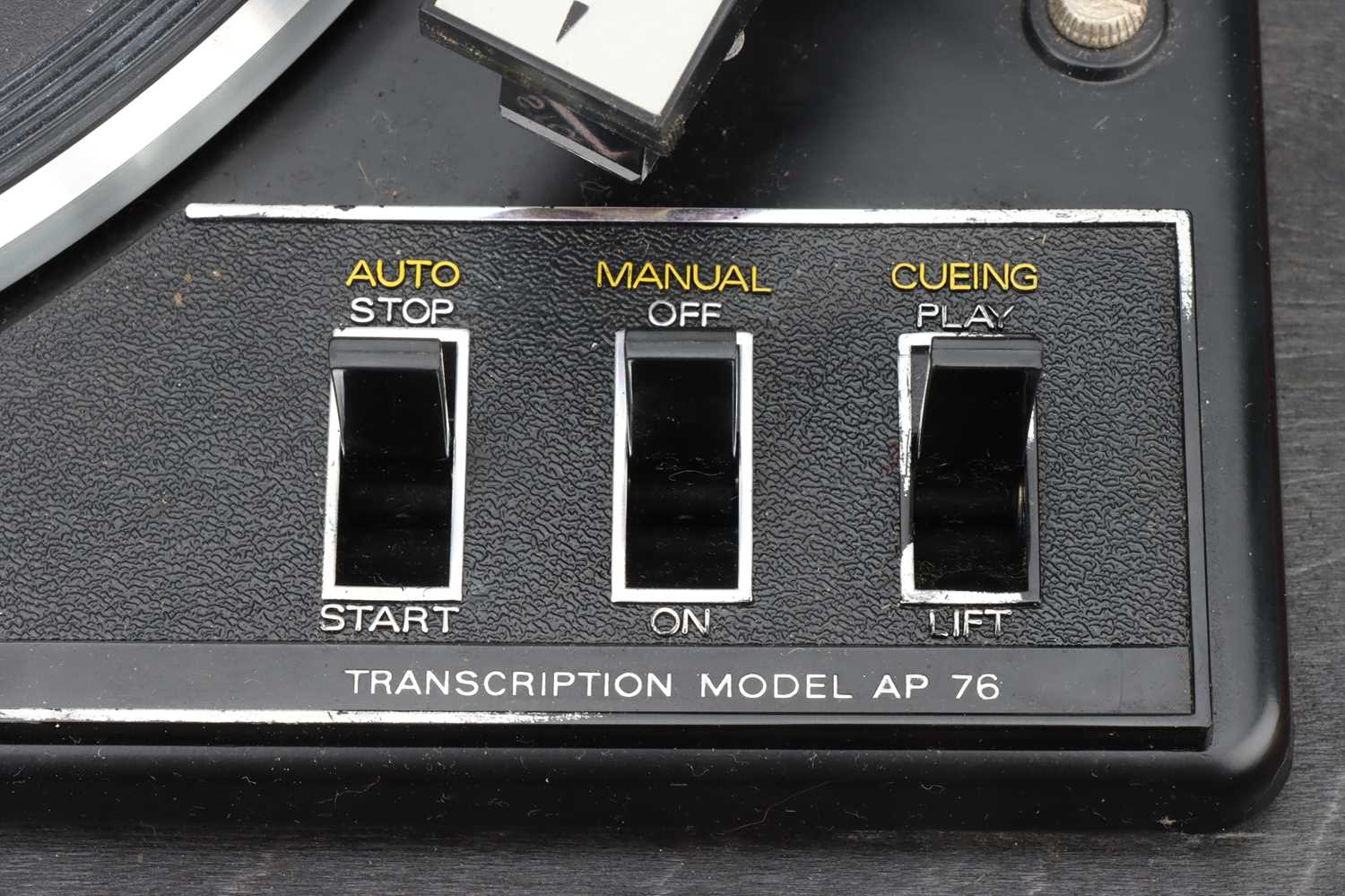 Lot 149 - A Garrard AP76 Turntable and a Technics