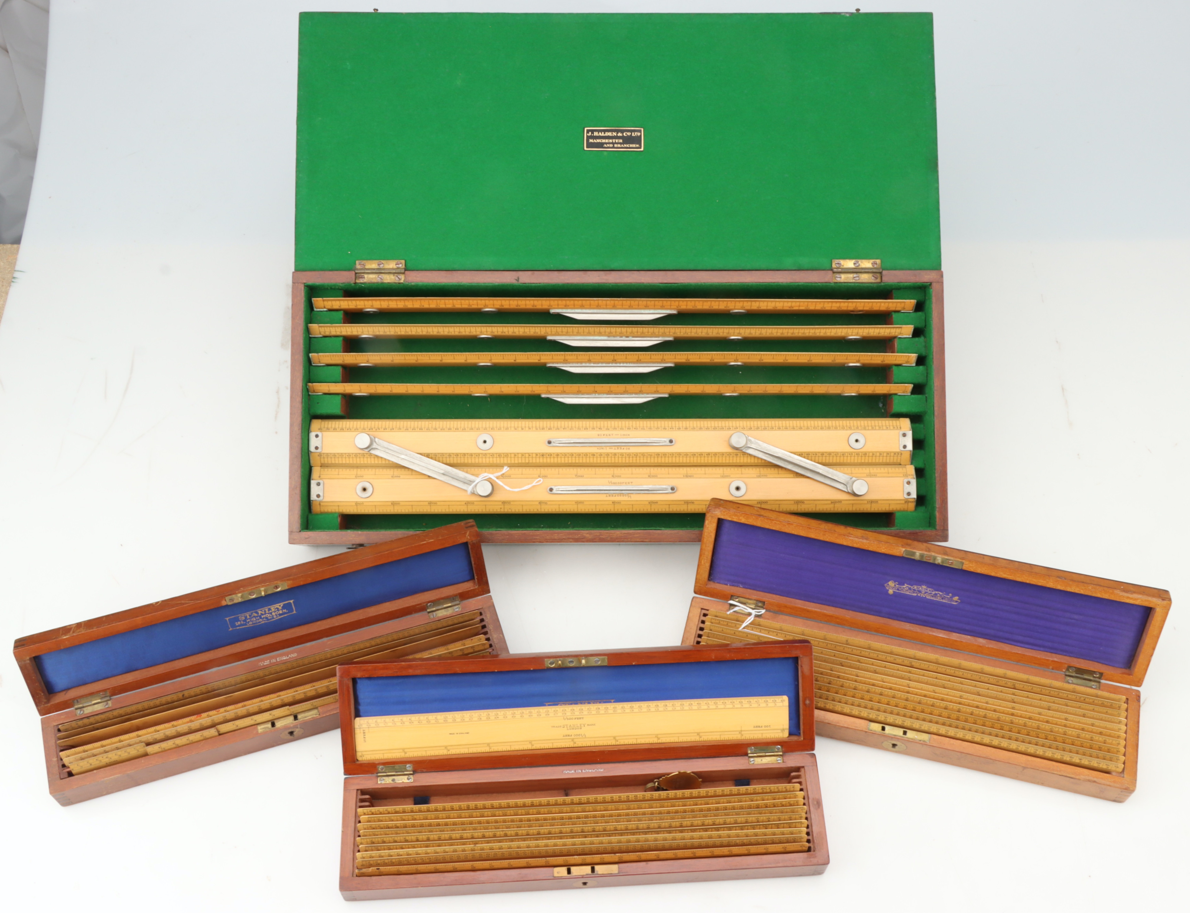 Lot 265 - An Unusual Halden Parallel Scale Rule,