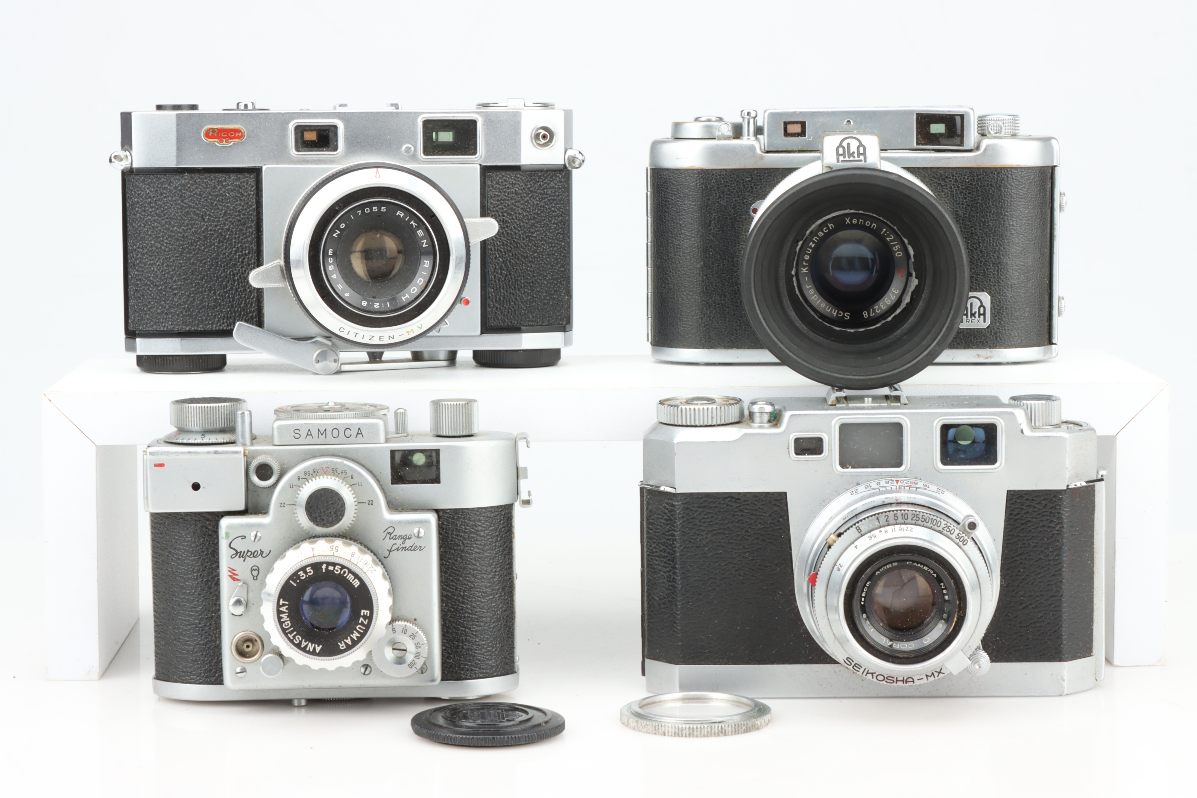 Lot 363 - Four Rangefinder Cameras,