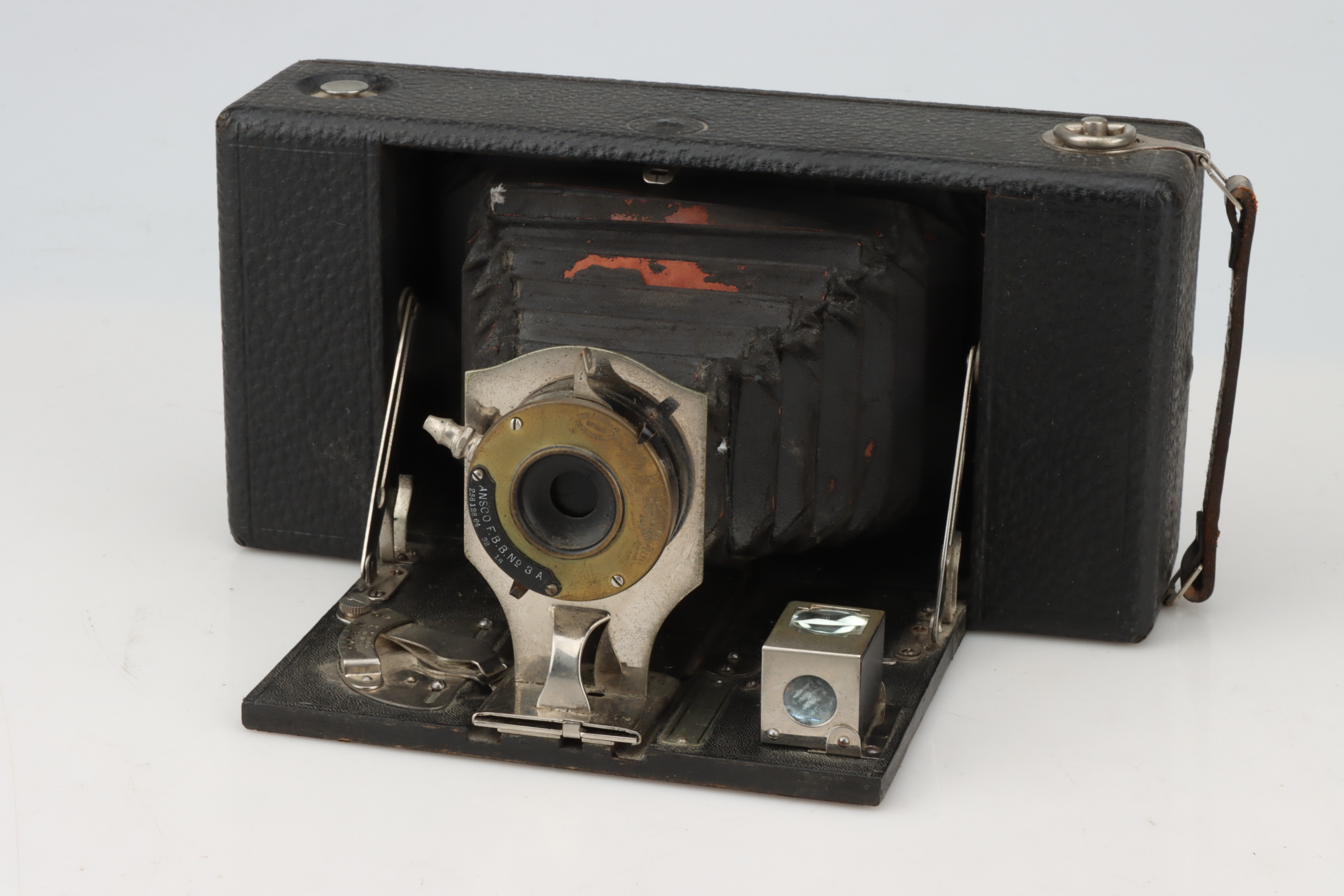 Lot 378 - An Ansco No.3A Folding Buster Brown Camera,