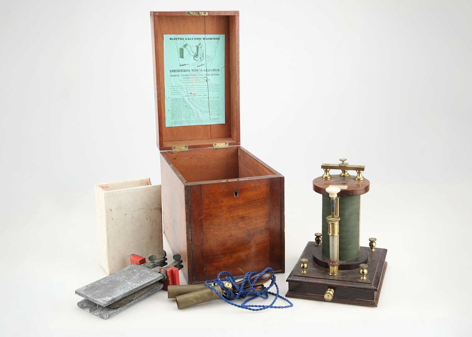 Lot 336 - A Fine Electro-Galvanic Machine,