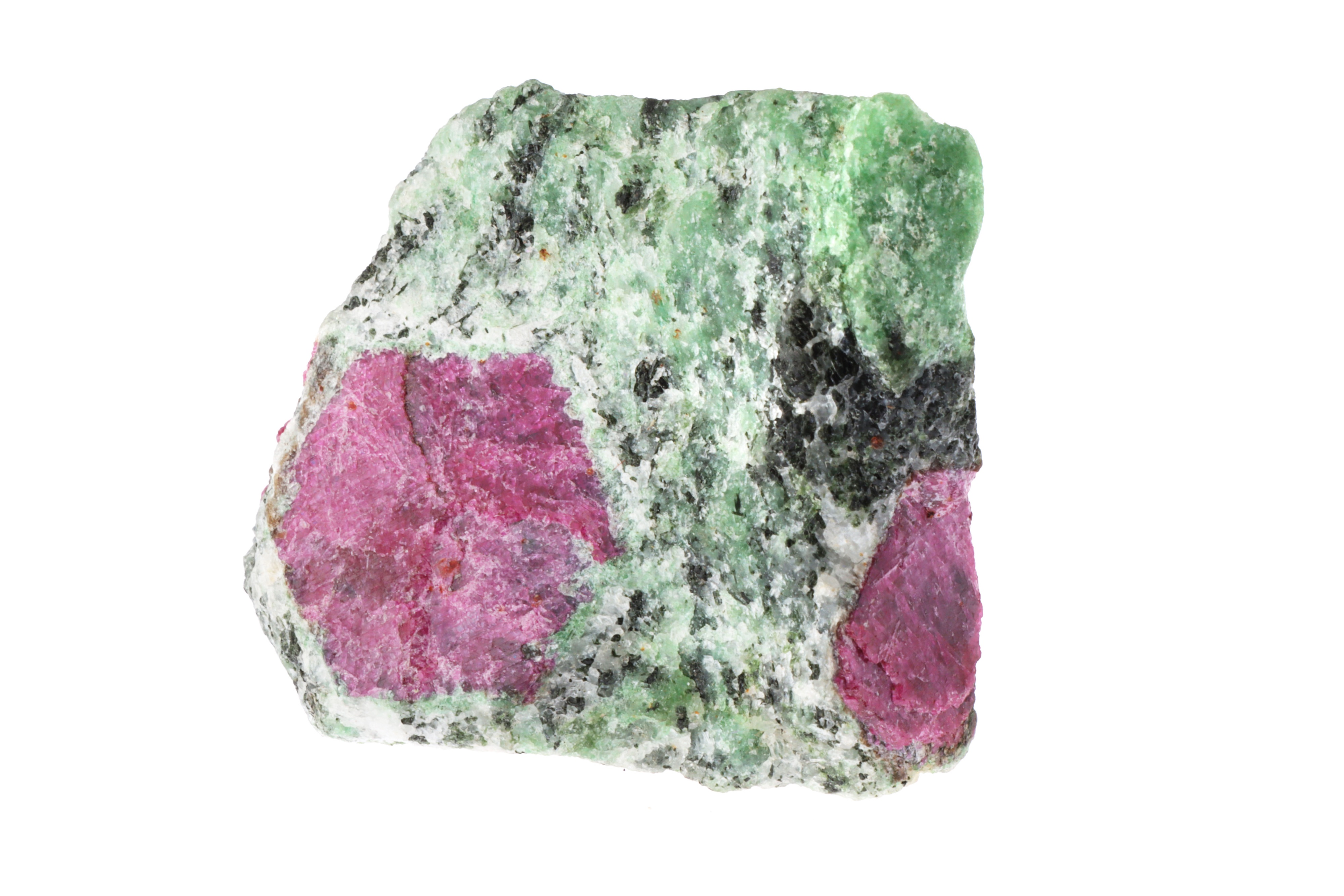 Lot 181 - Eleven Hexagonal Ruby Crystals,