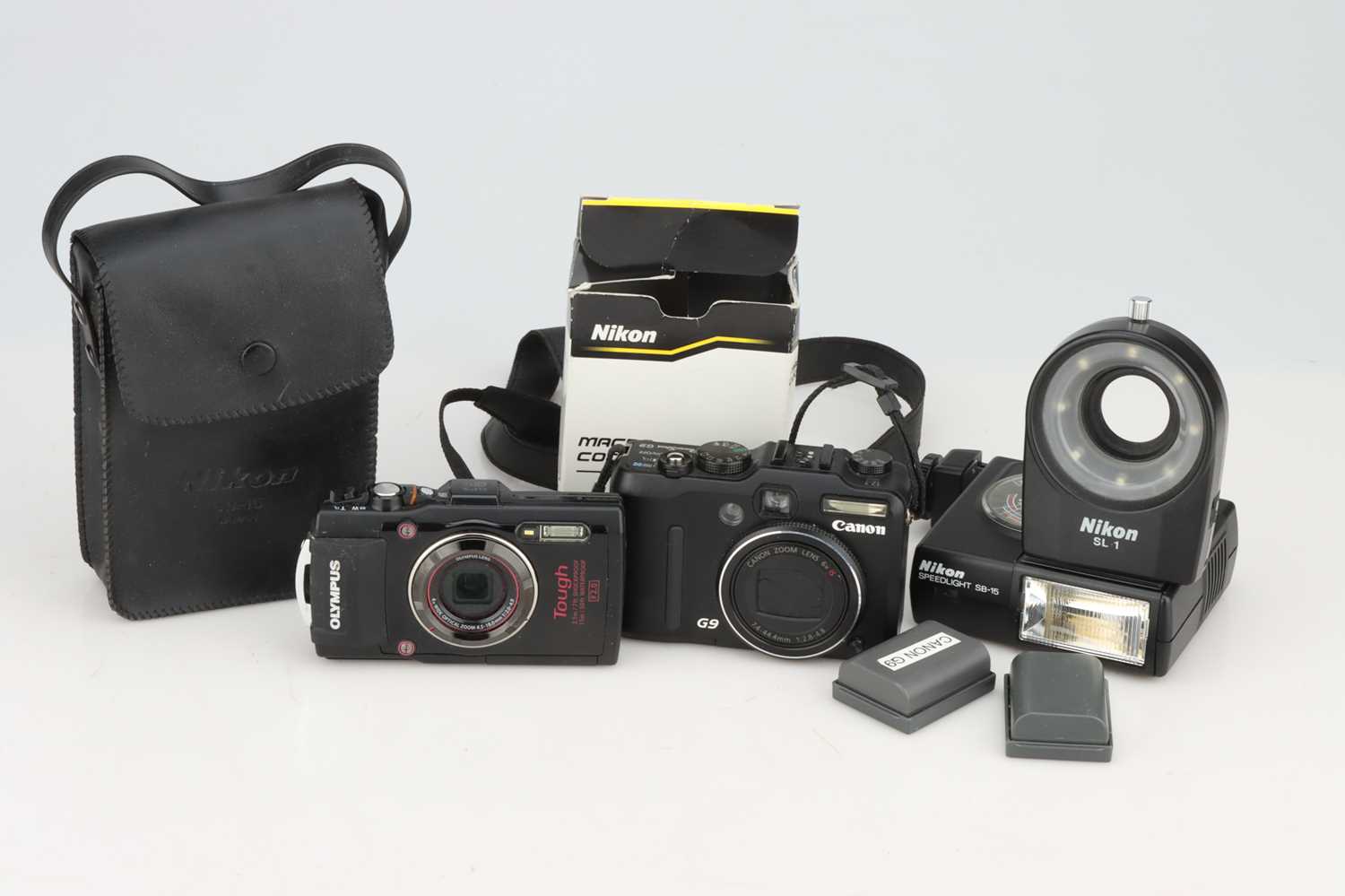 Lot 745 - Two Digital Compact Cameras,
