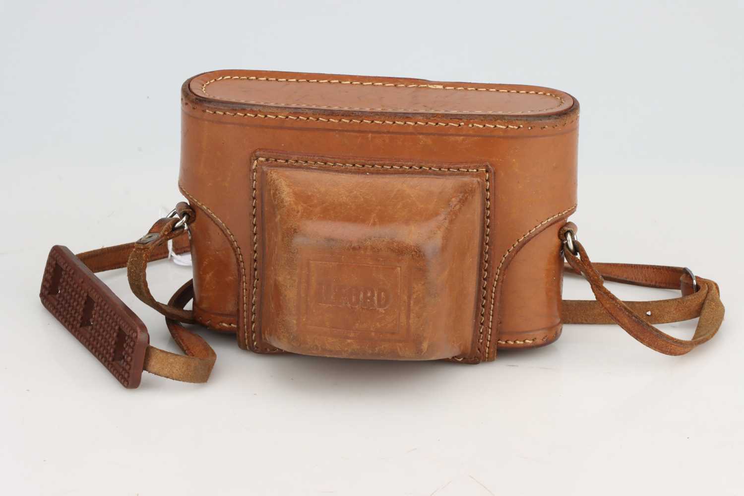 Lot 537 - A Leather Case for the Ilford Witness