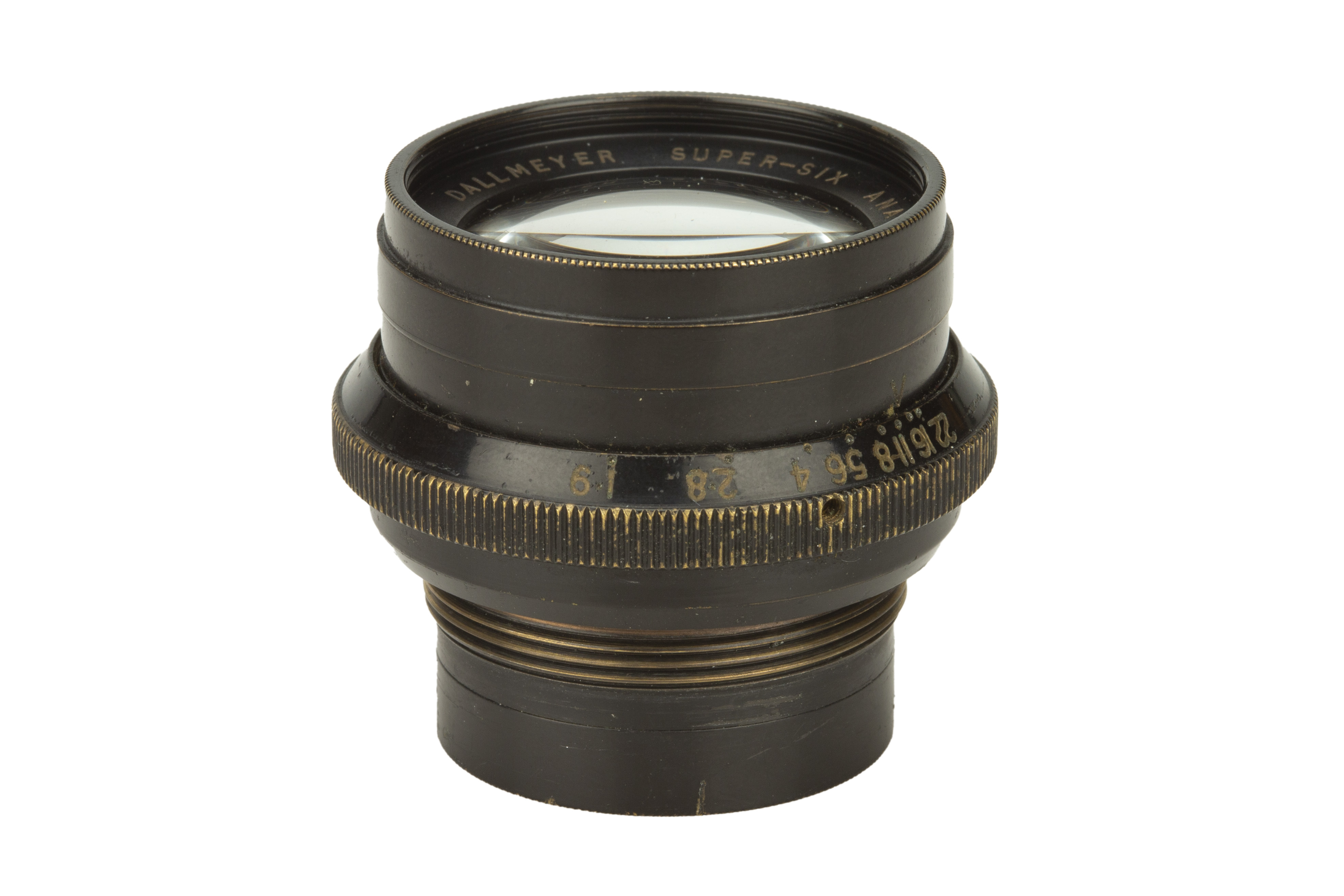 Lot 160 - A Dallmeyer Super Six f/1.9 2" Lens,
