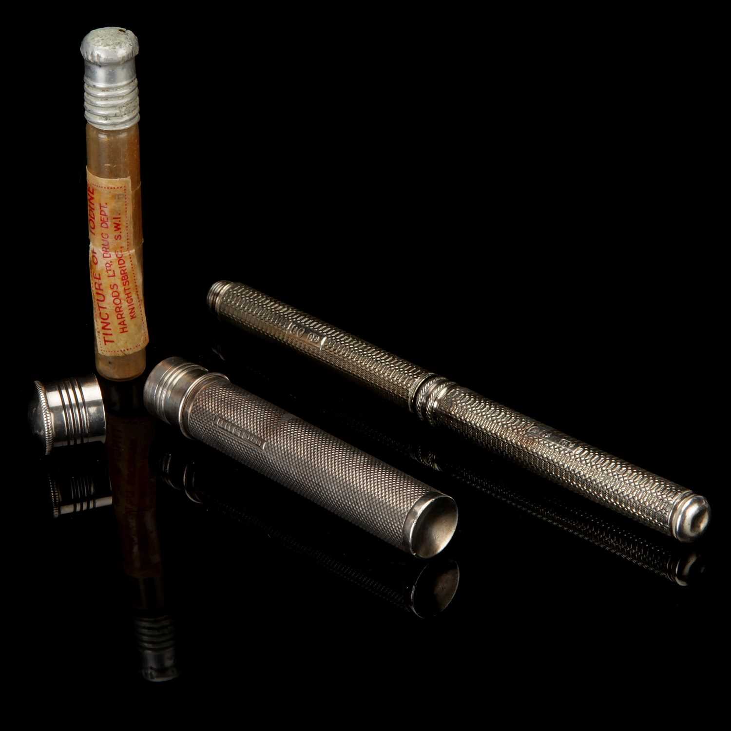 Lot 37 - Five Medical Silver Items,