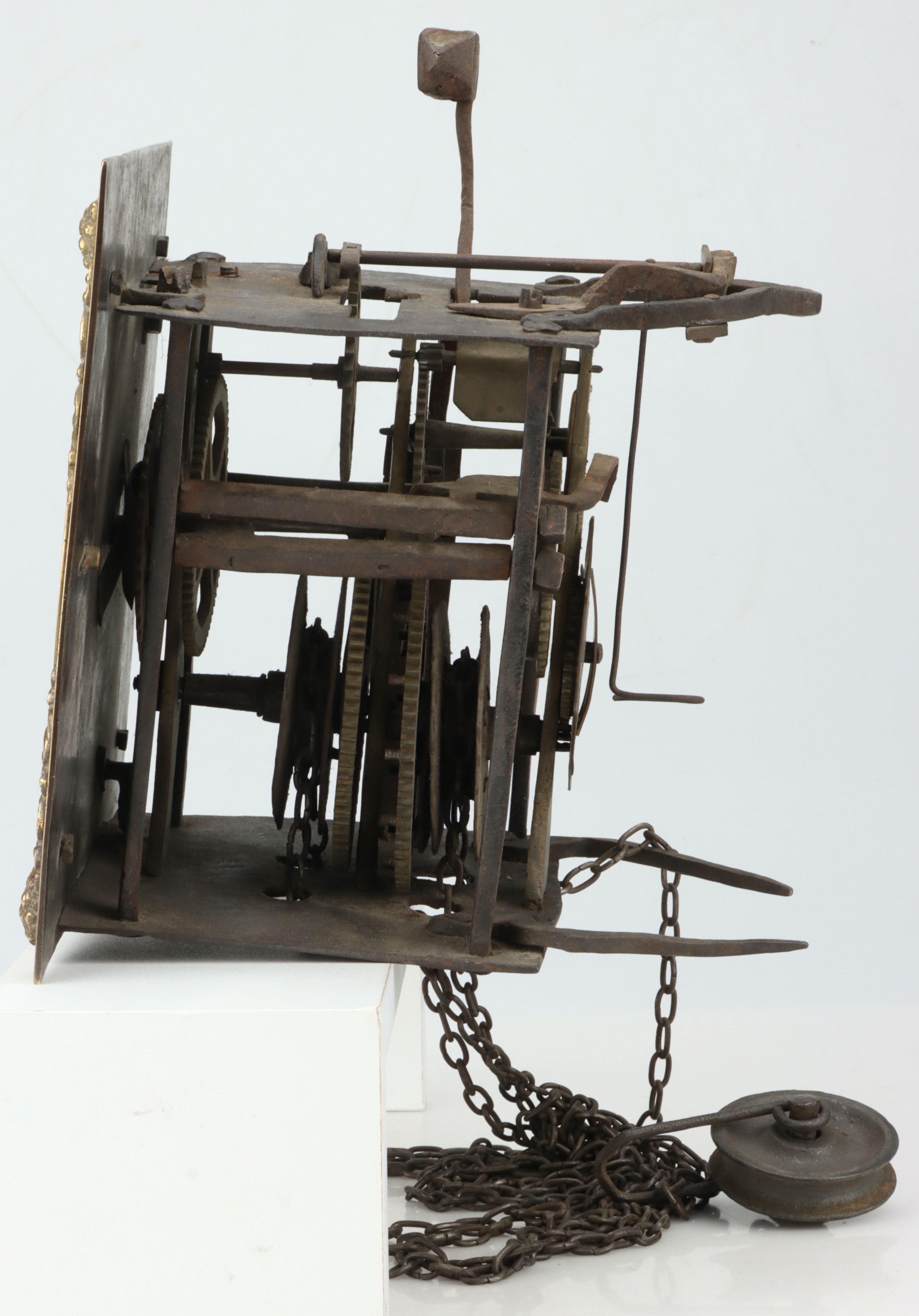 Lot 117 - A Hook and Spike wall Clock by Richard