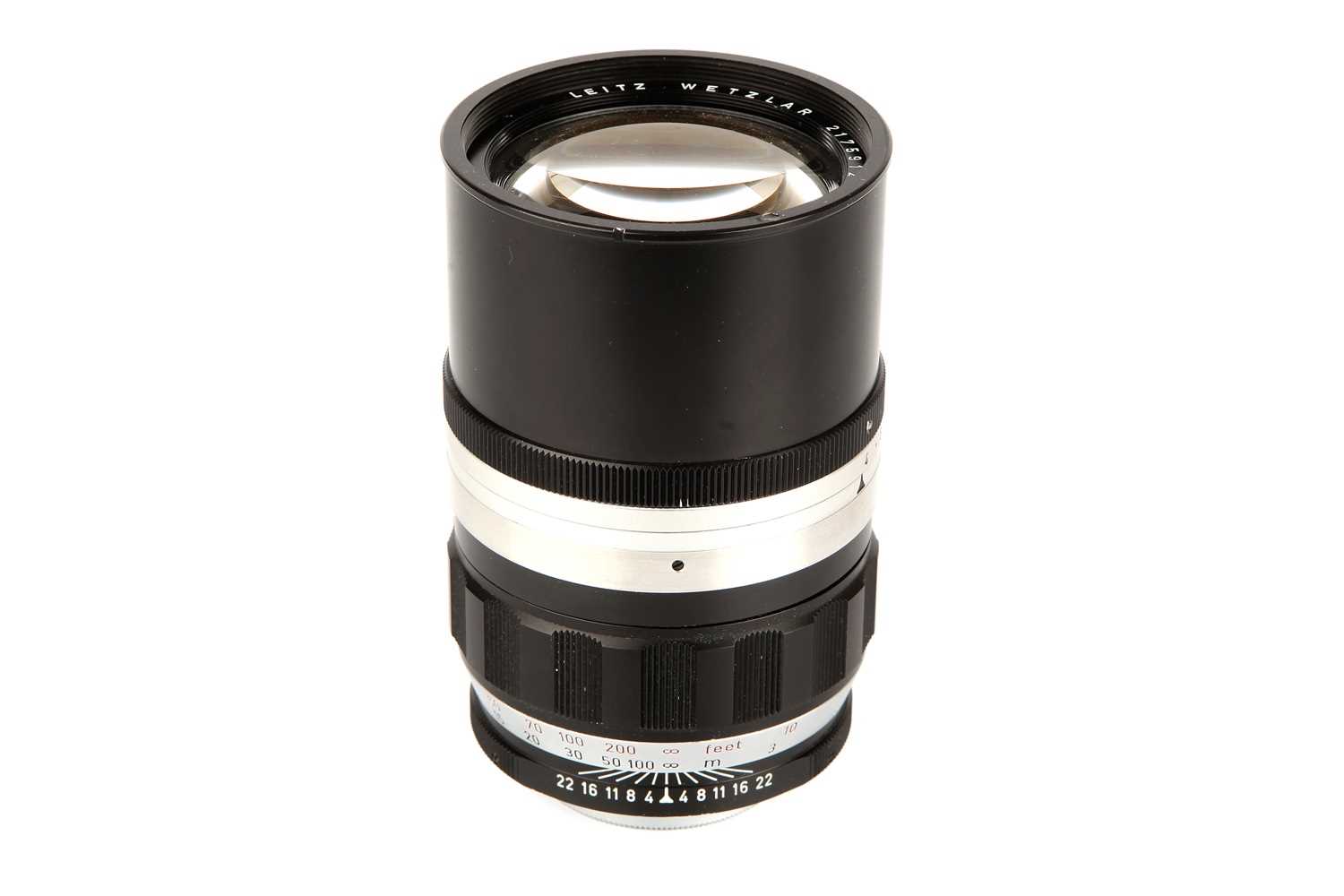 Lot 1023 - A Leitz Telyt f/4 200mm Lens,