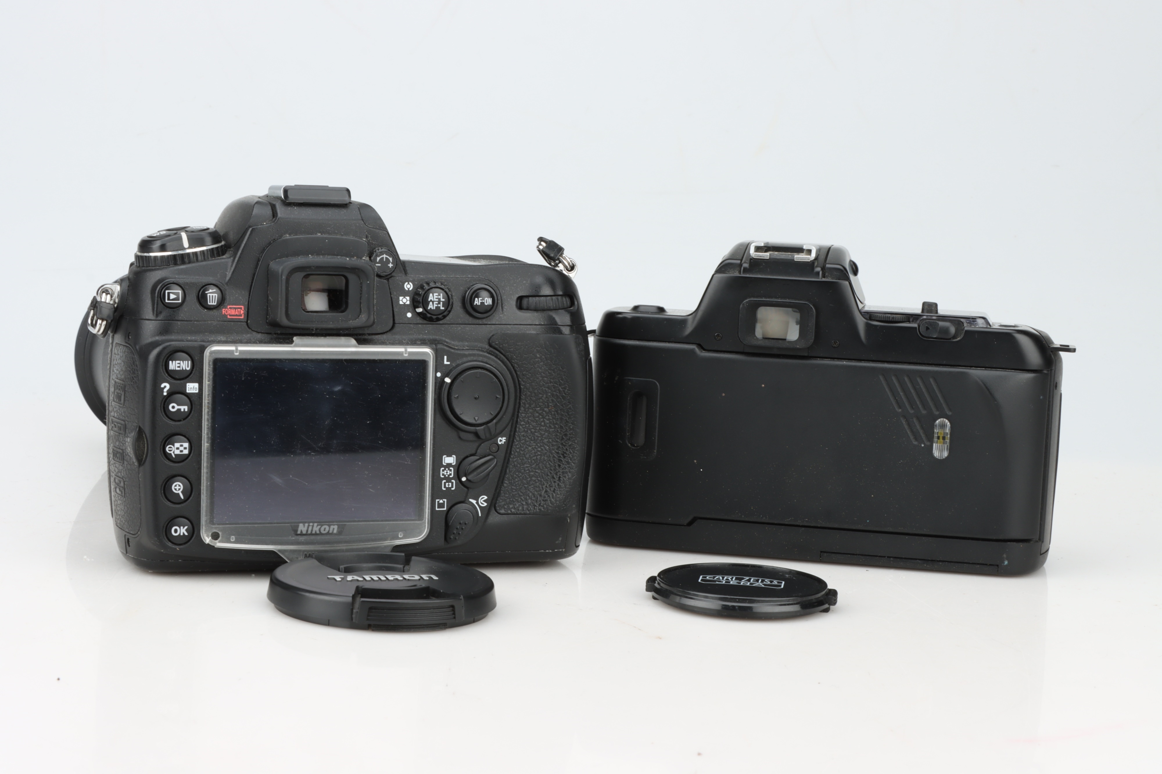 Lot 629 - Two Nikon SLR Cameras,