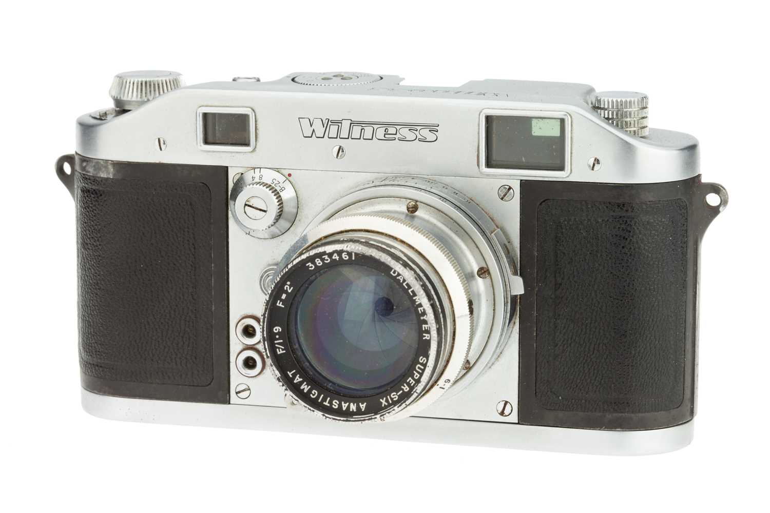 Lot 78 - An Ilford Witness Rangefinder Camera,
