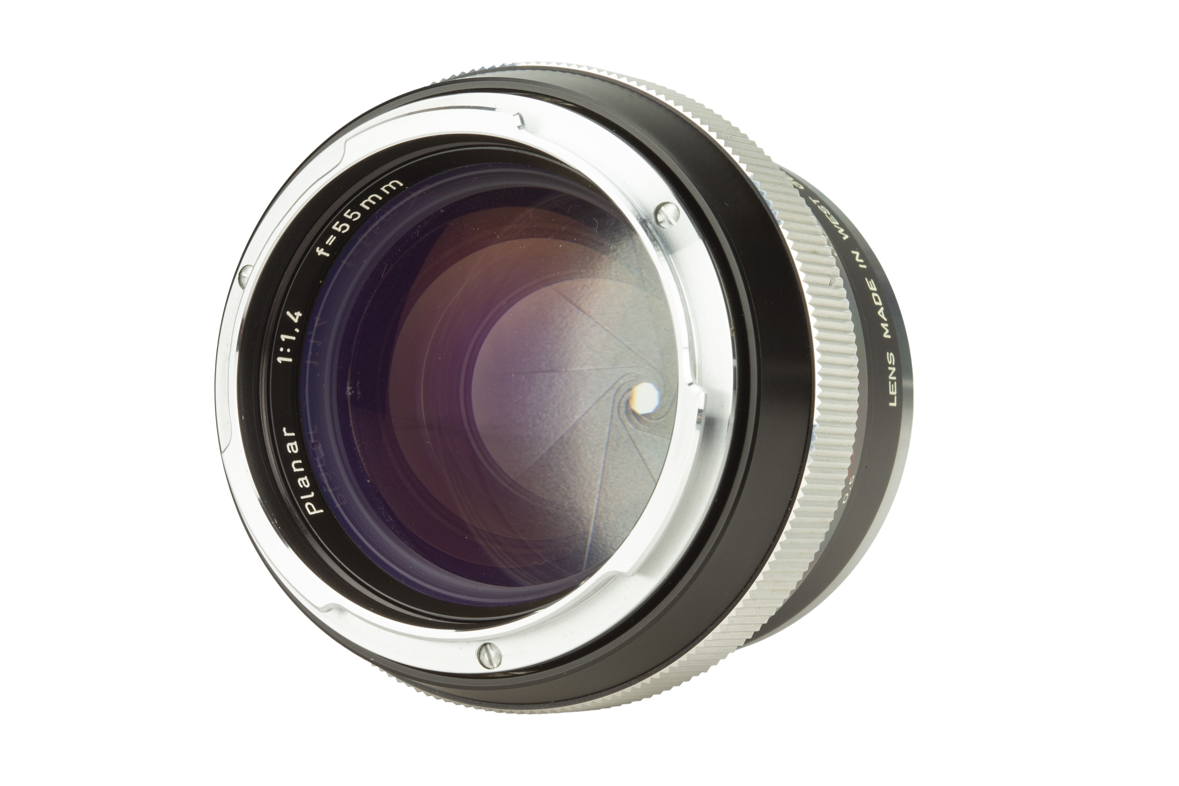 Lot 94 - A Carl Zeiss Planar f/1.4 55mm Lens,