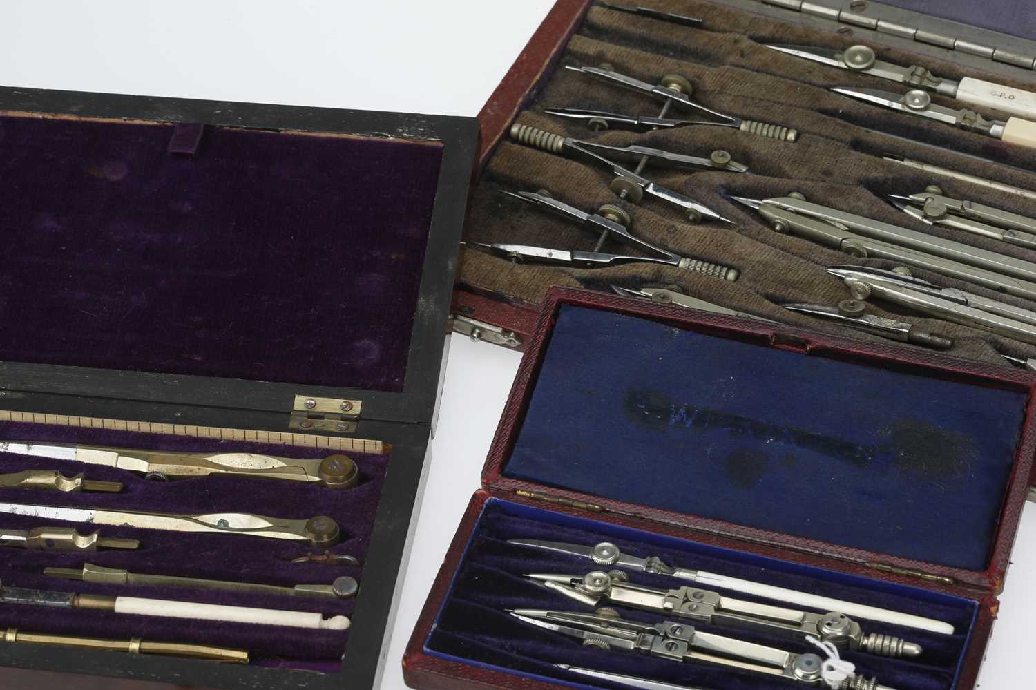 Lot 44 - Sets of Drawing Instruments,