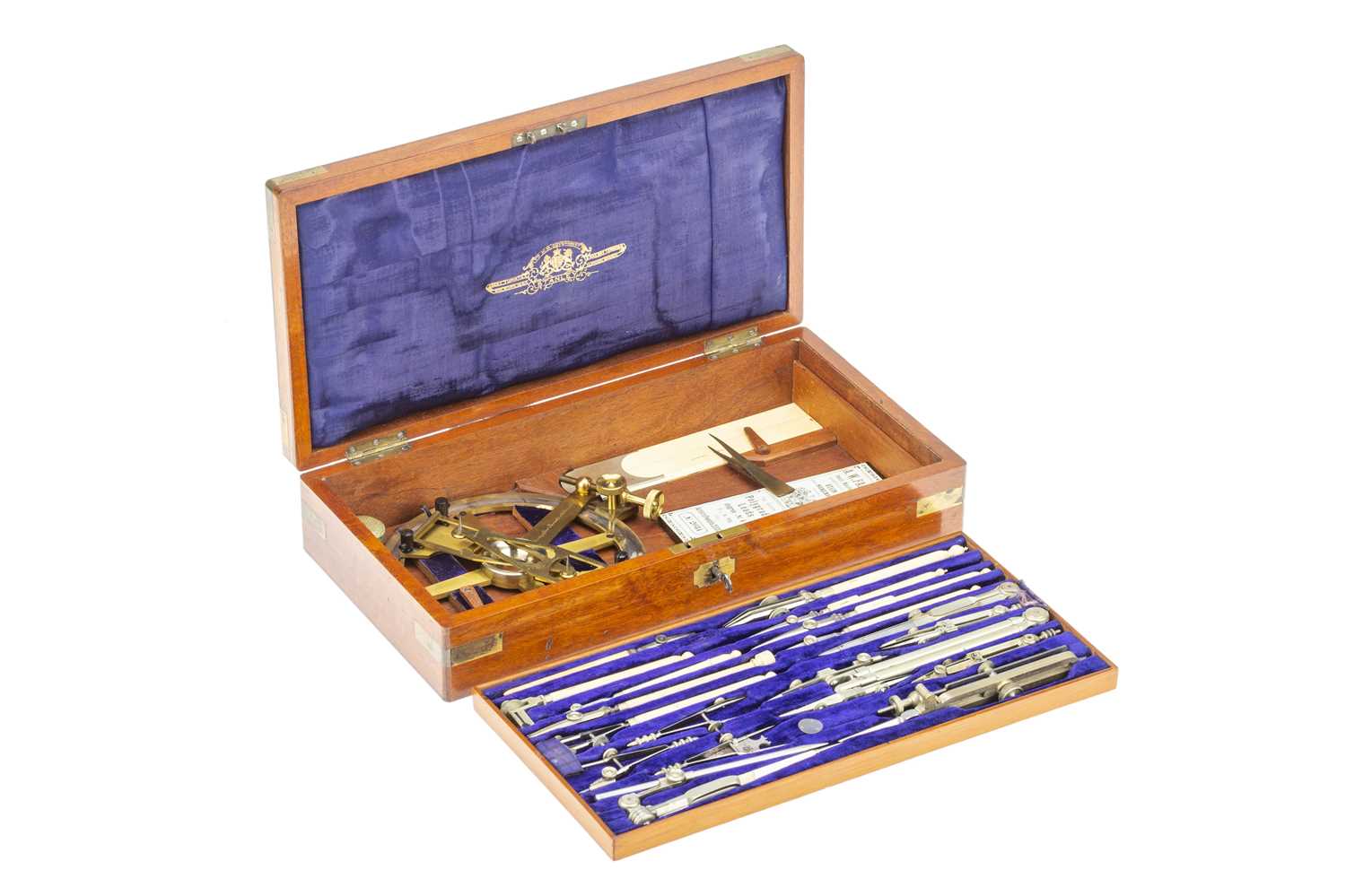 Lot 148 - A Good Set of Drawing Instruments, Stanley,