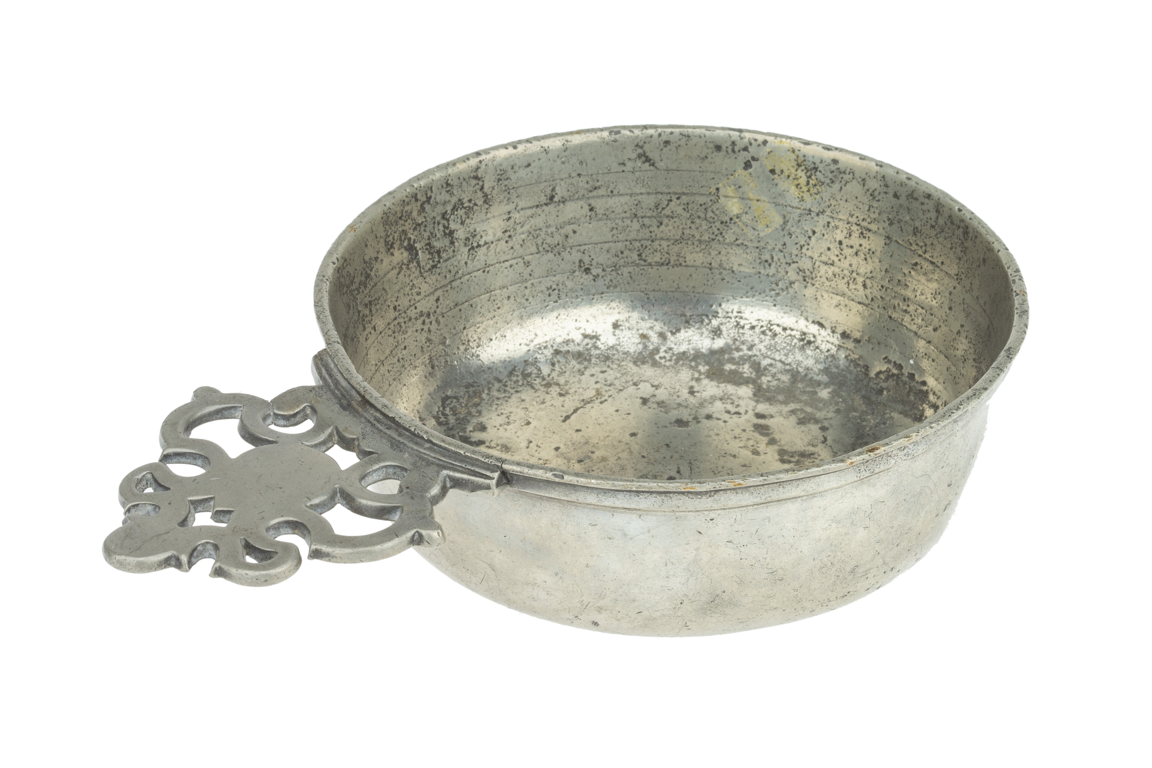 Lot 37 - Medical, A Pewter Bleeding Bowl,