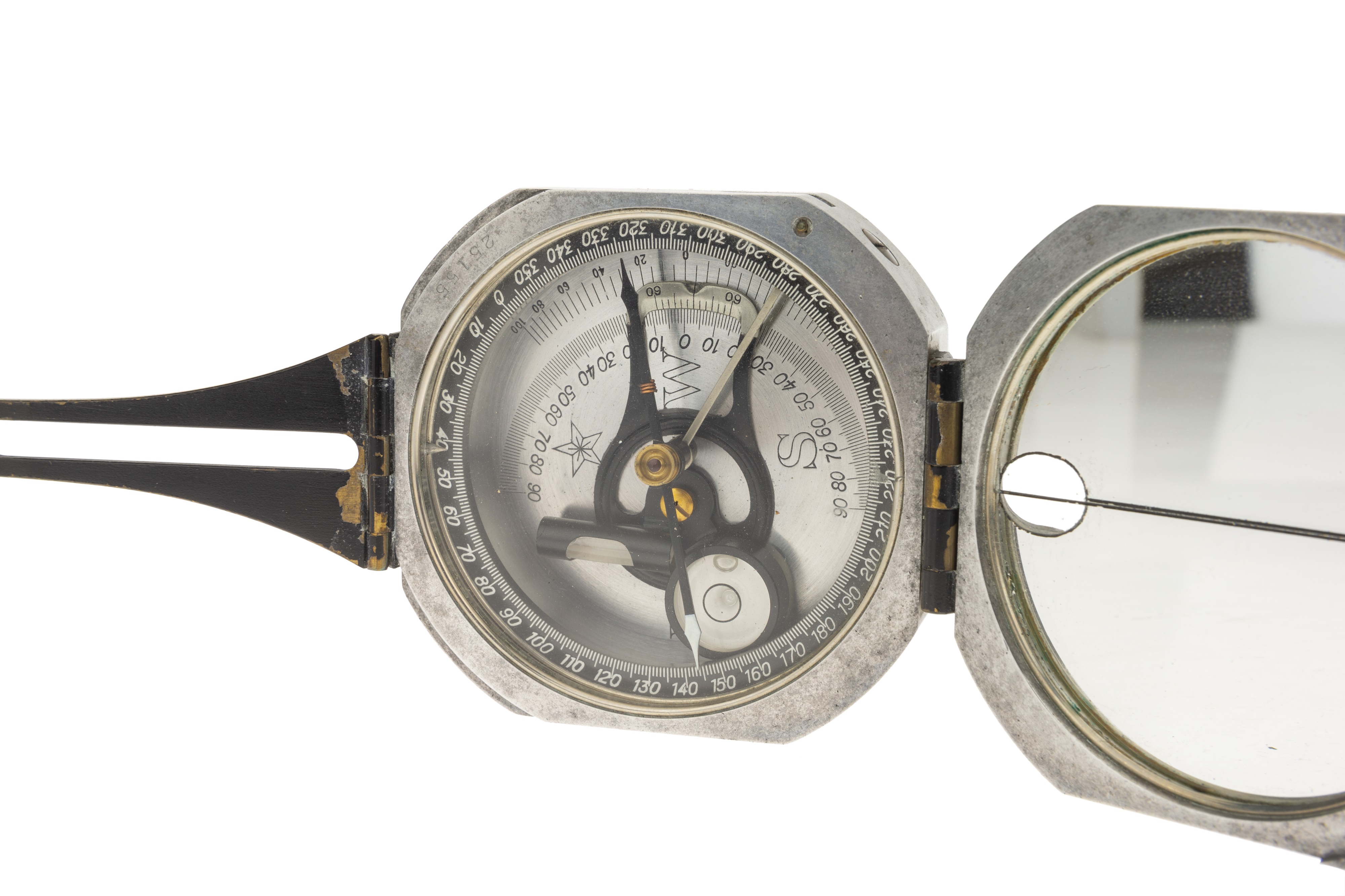 Lot 165 - Brunton's Pocket Transit Compass Clinometer,