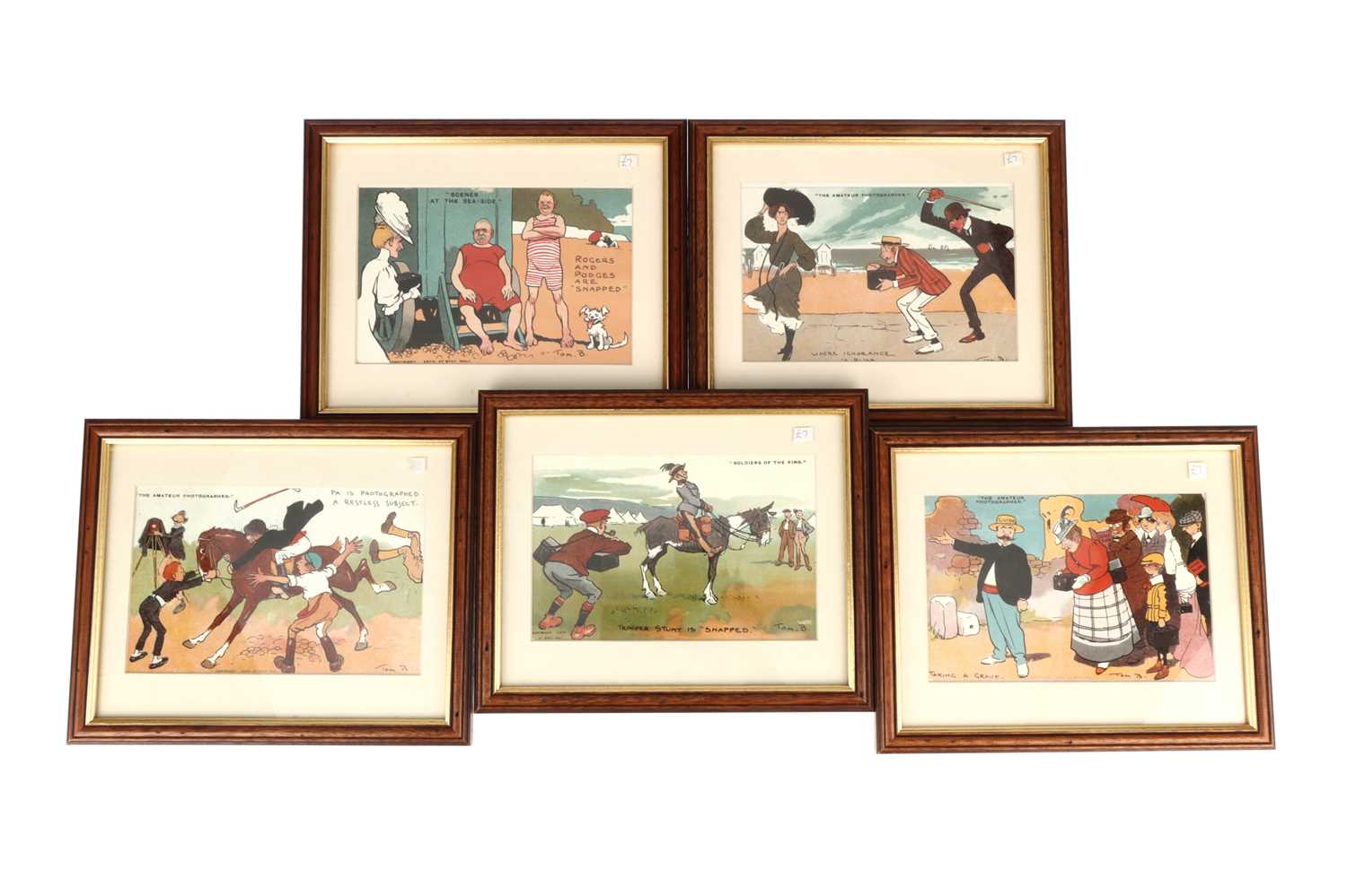 Lot 193 - Five Framed Prints,