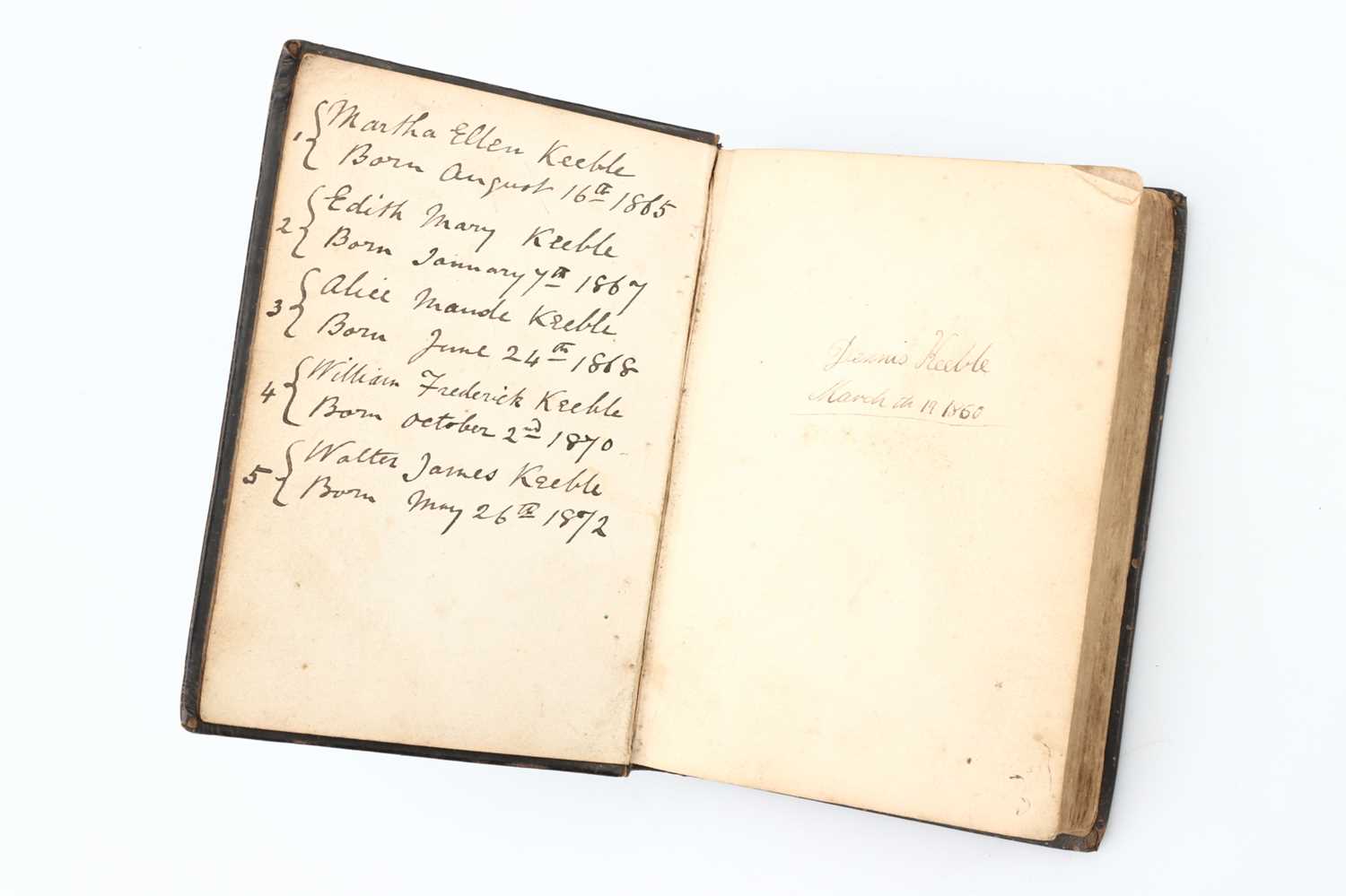 Lot 146 - Two Small Bibles,