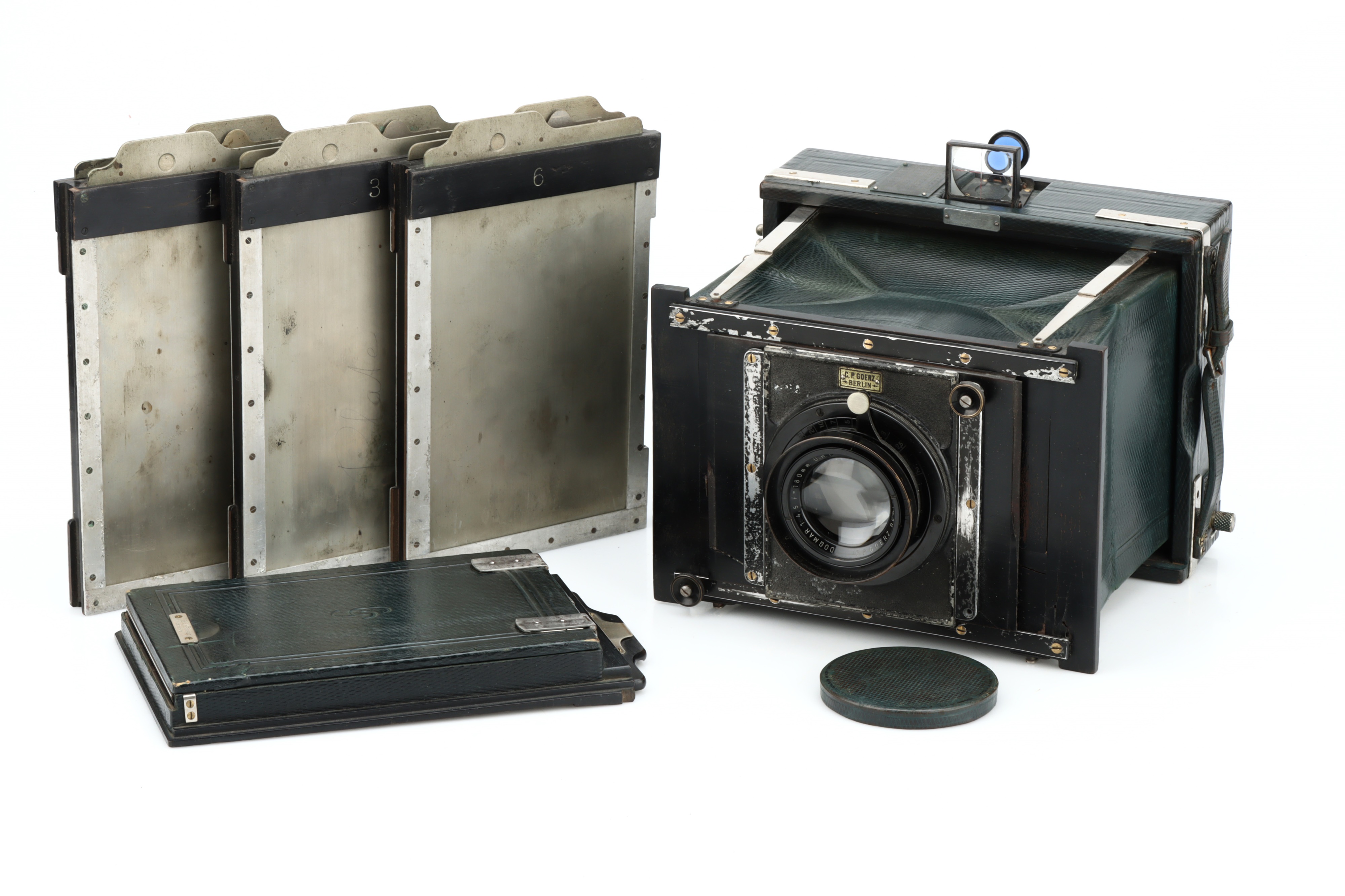 Lot 585 - A Goerz Anschutz Deluxe Folding Strut Camera,