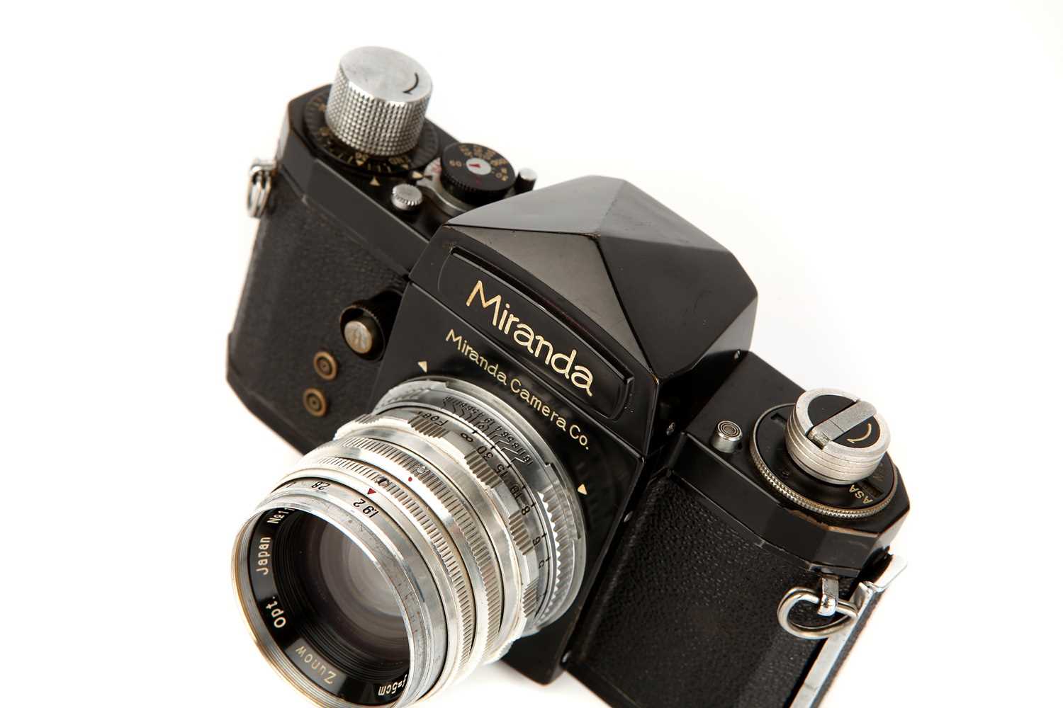 Lot 1123 - A Miranda T SLR Camera,
