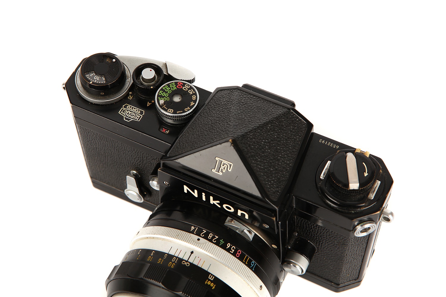 Lot 1128 - A Nikon F SLR Camera,