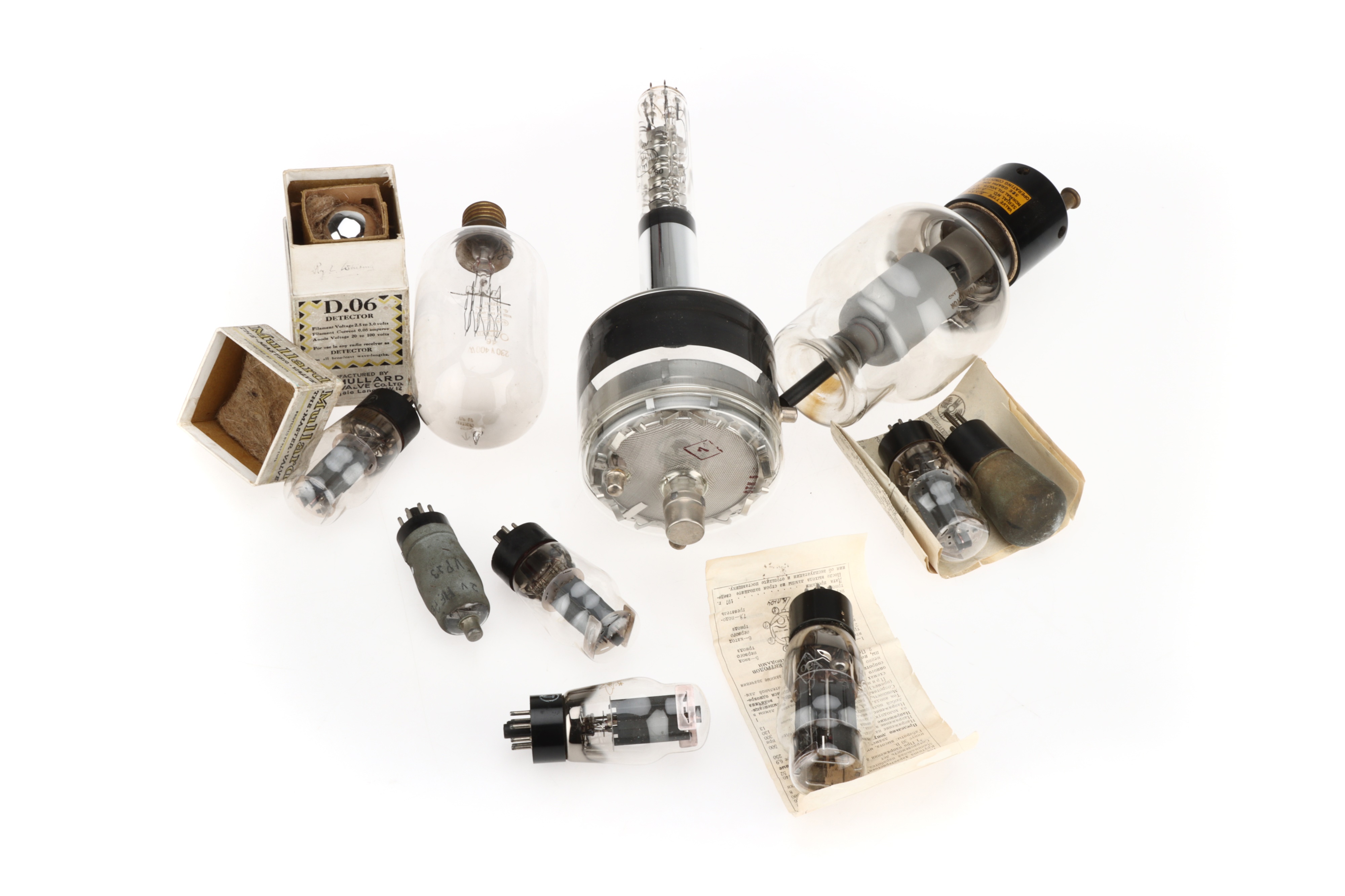 Lot 273 - Collection of Radio Valves and Electron