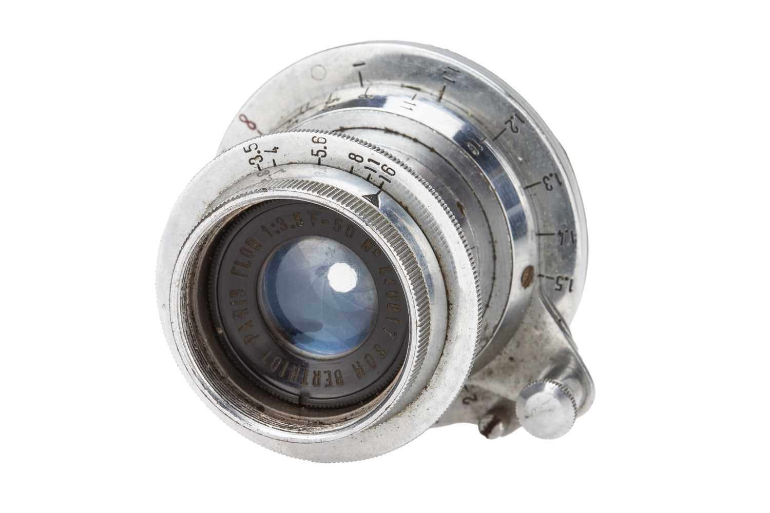 Lot 14 - A Som Berthiot Flor f/3.5 50mm Lens,
