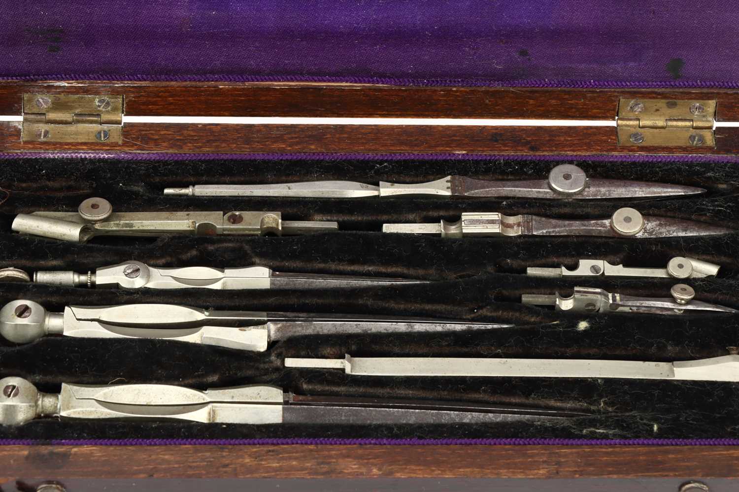 Lot 93 - Drawing Instruments, Pillar Compass and Dutch