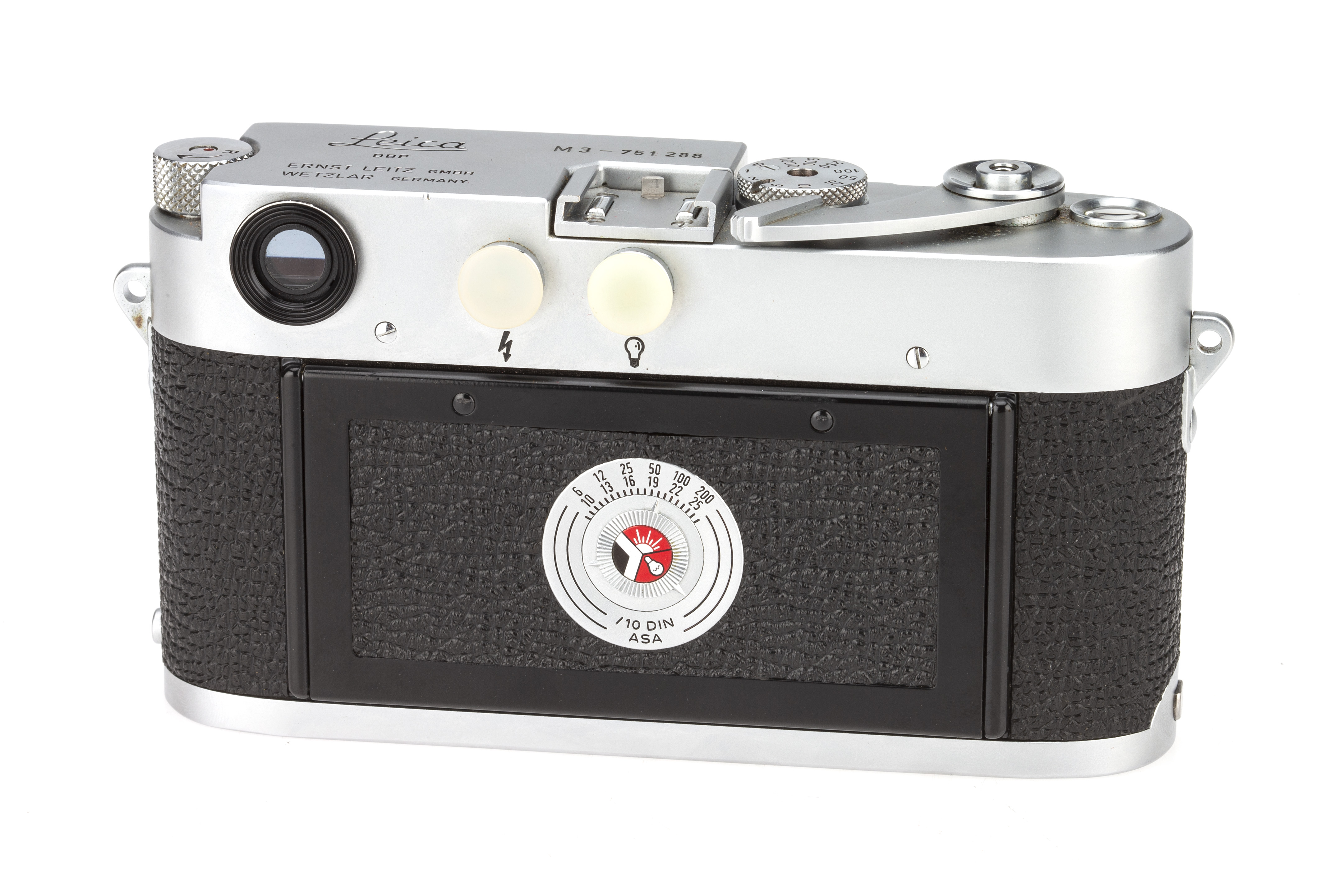 Lot 20 - A Leica M3 Rangefinder Camera,