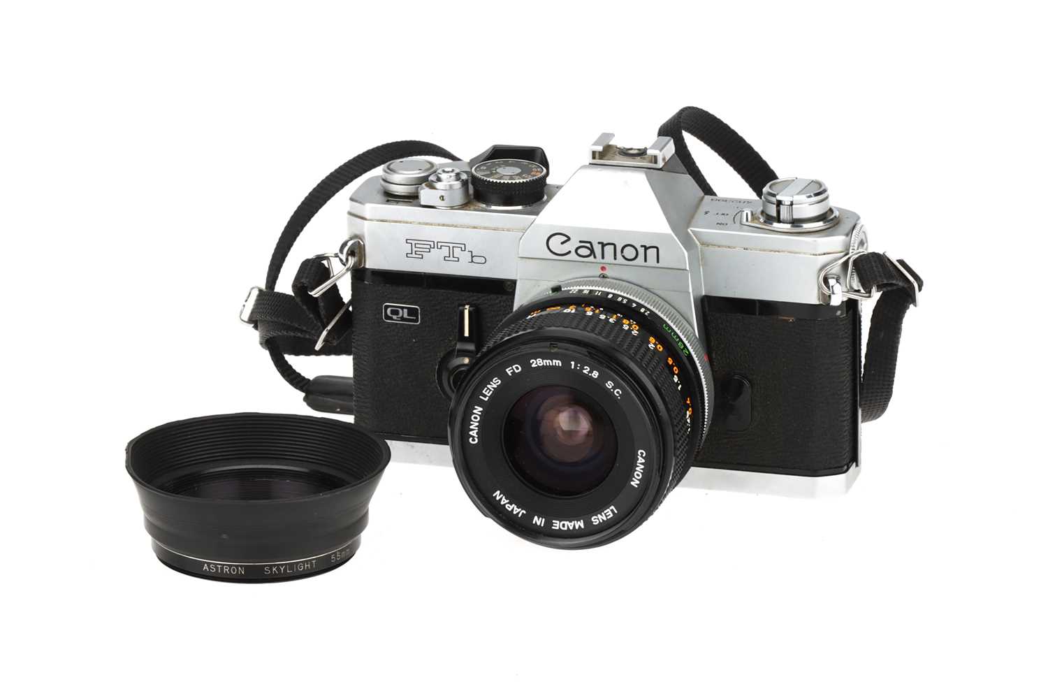 Lot 385 - Canon FTb,28mm f2.8 Lens,