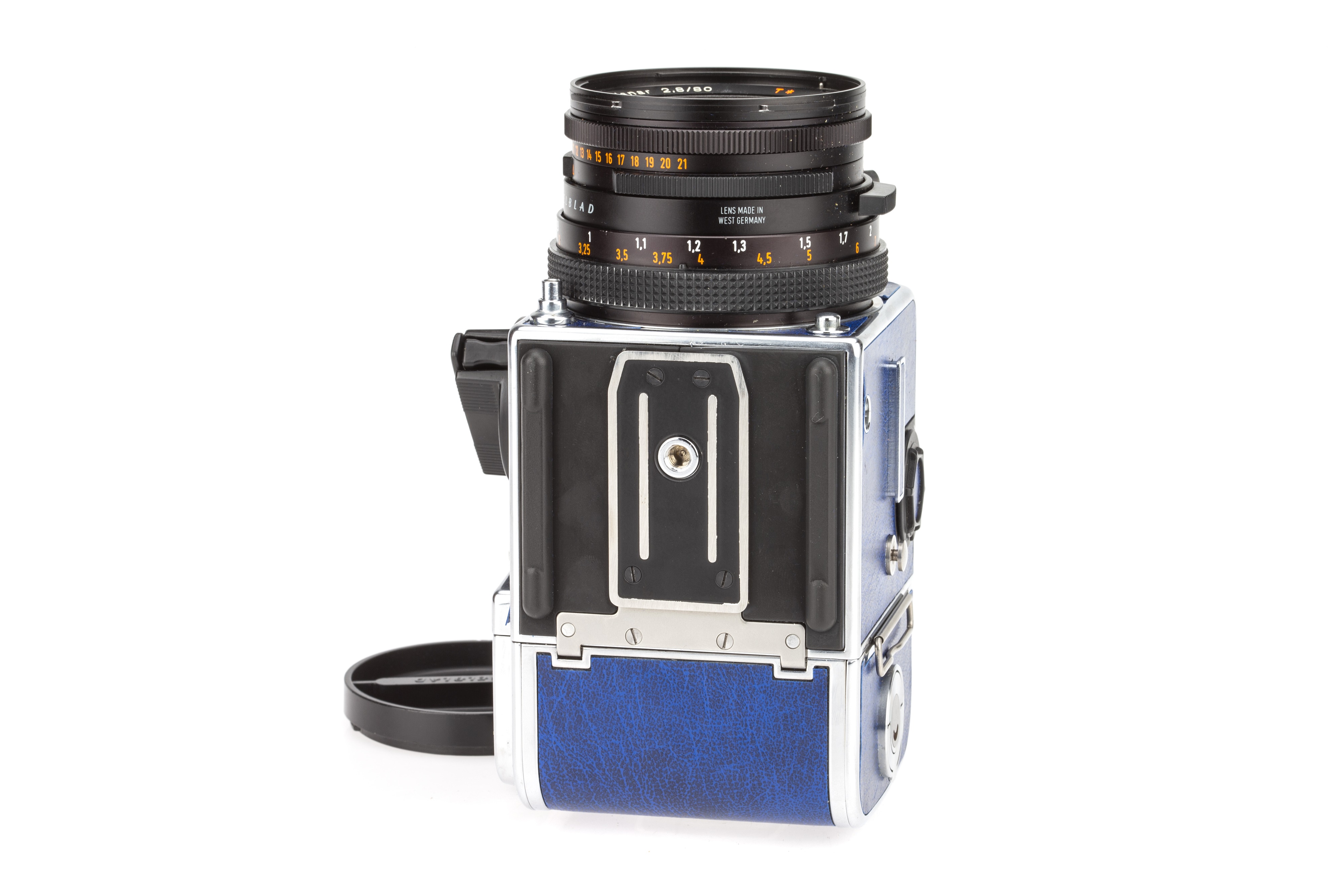 Lot 118 - A Hasselblad 503CX Blue Medium Format Camera,