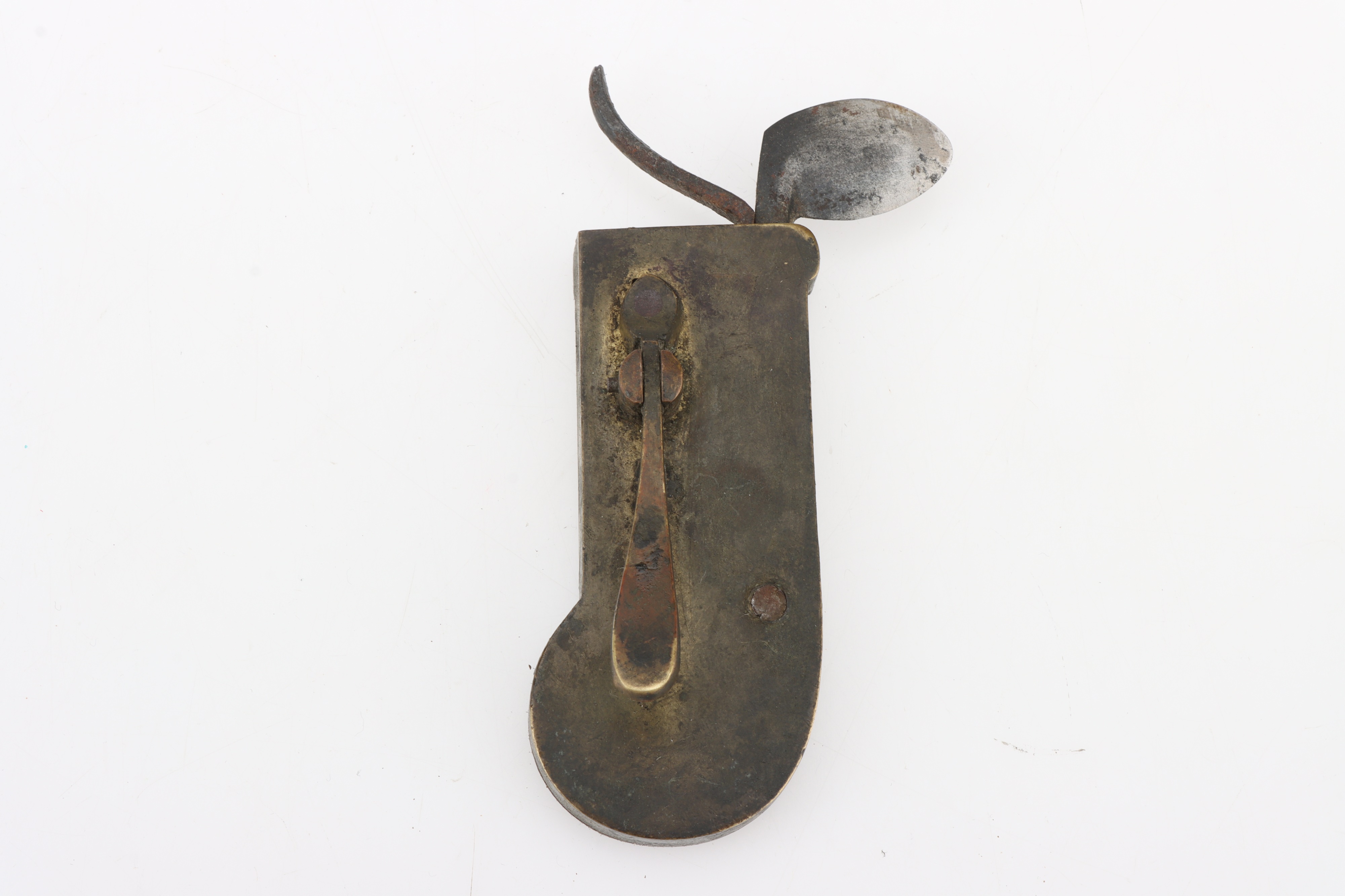 Lot 24 - Medical, An Unusually Large Spring Lancet,