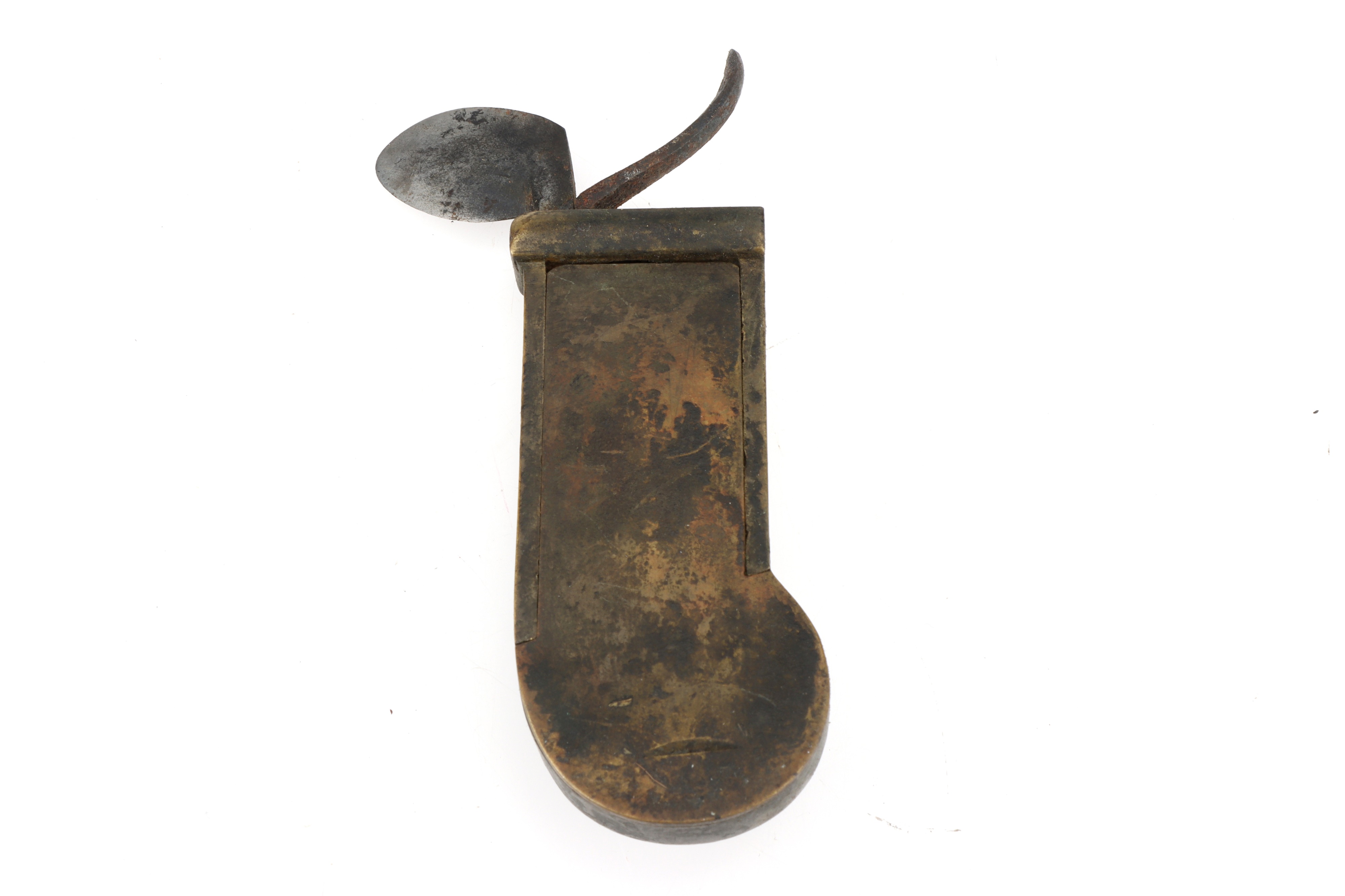 Lot 24 - Medical, An Unusually Large Spring Lancet,