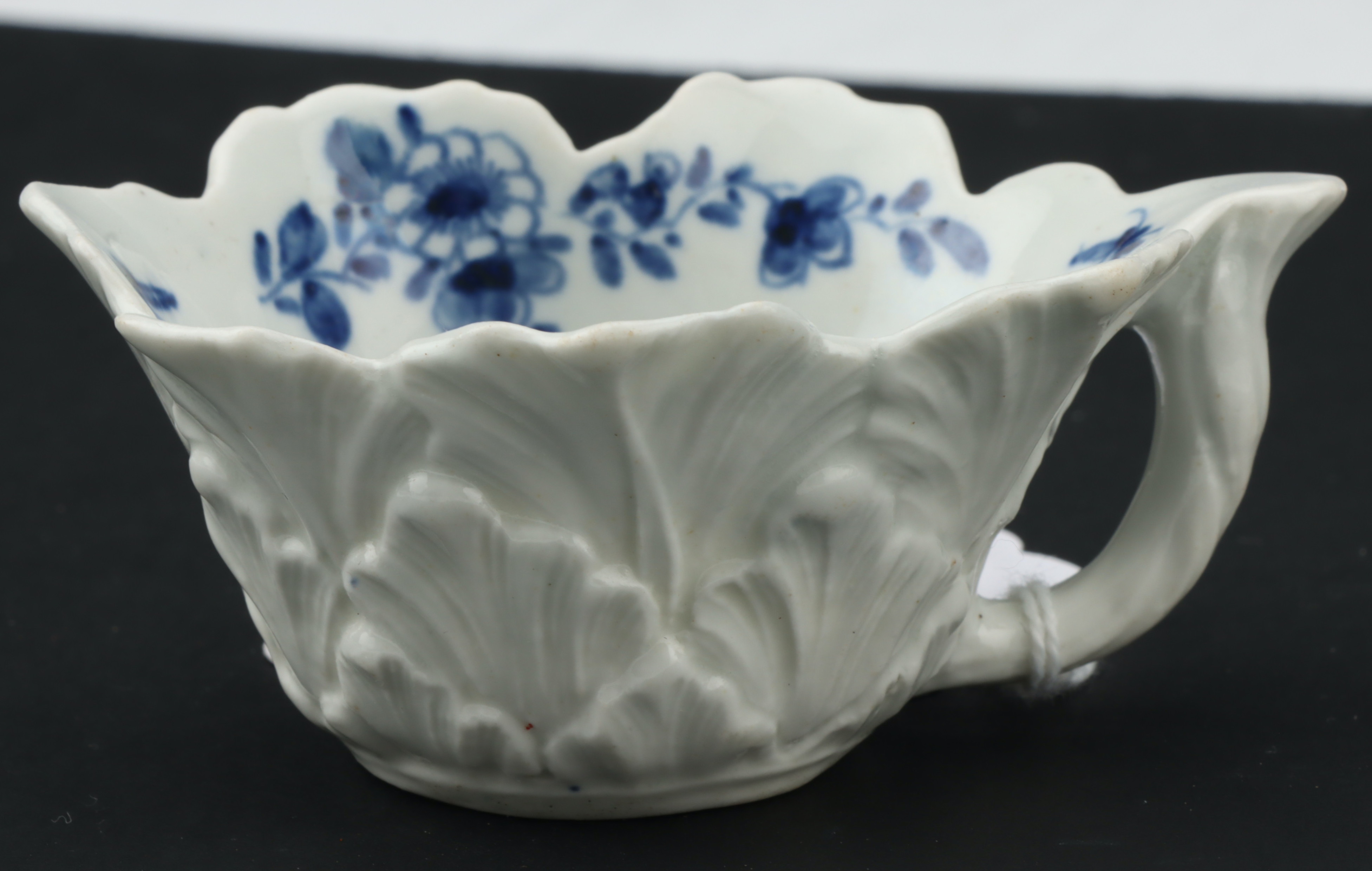 Lot 212 - 18th Century Worcester Butter Boat,