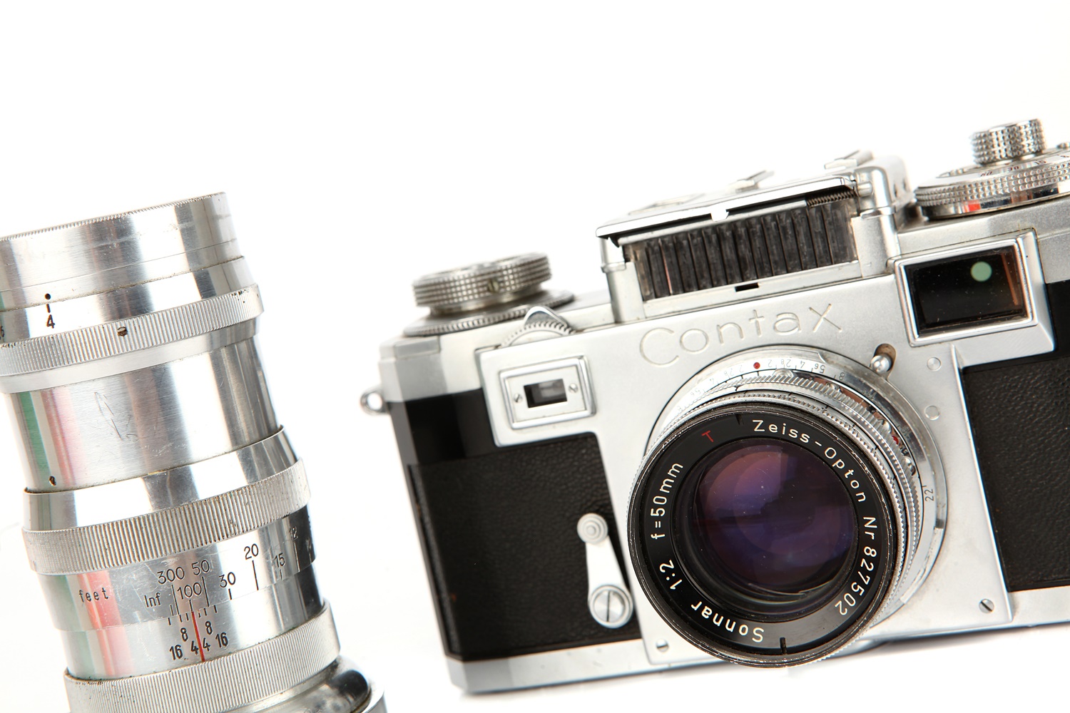 Lot 1161 - A Zeiss Ikon Contax IIIa Rangefinder Camera,
