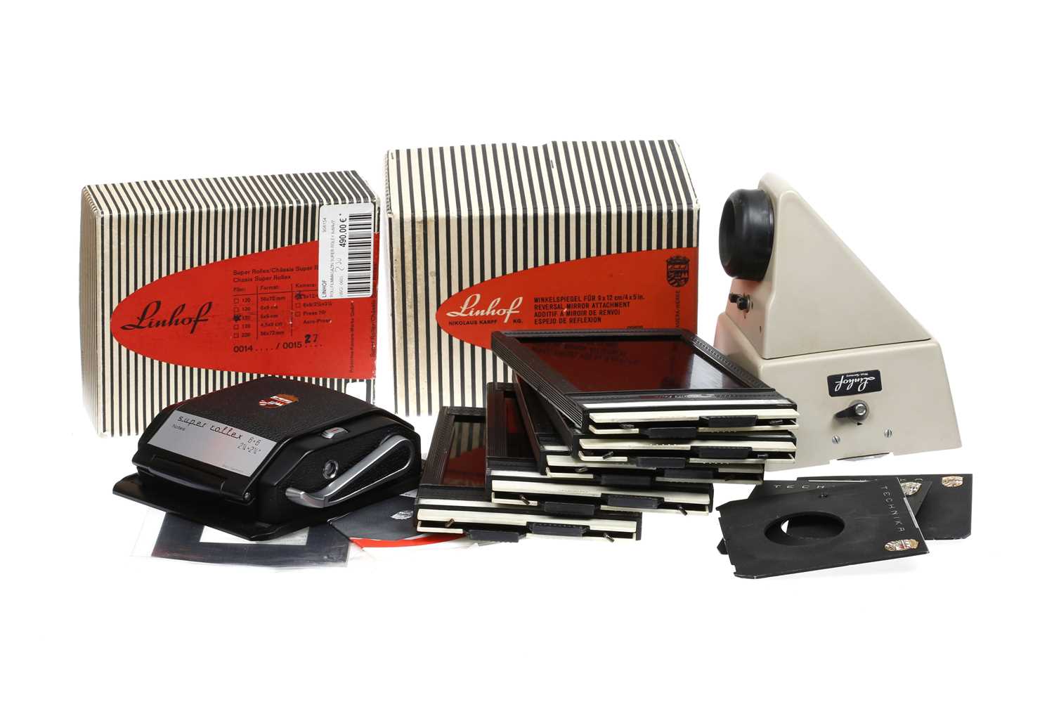 Lot 530 - A Linhof Kardan Super Colour 5x4" Large