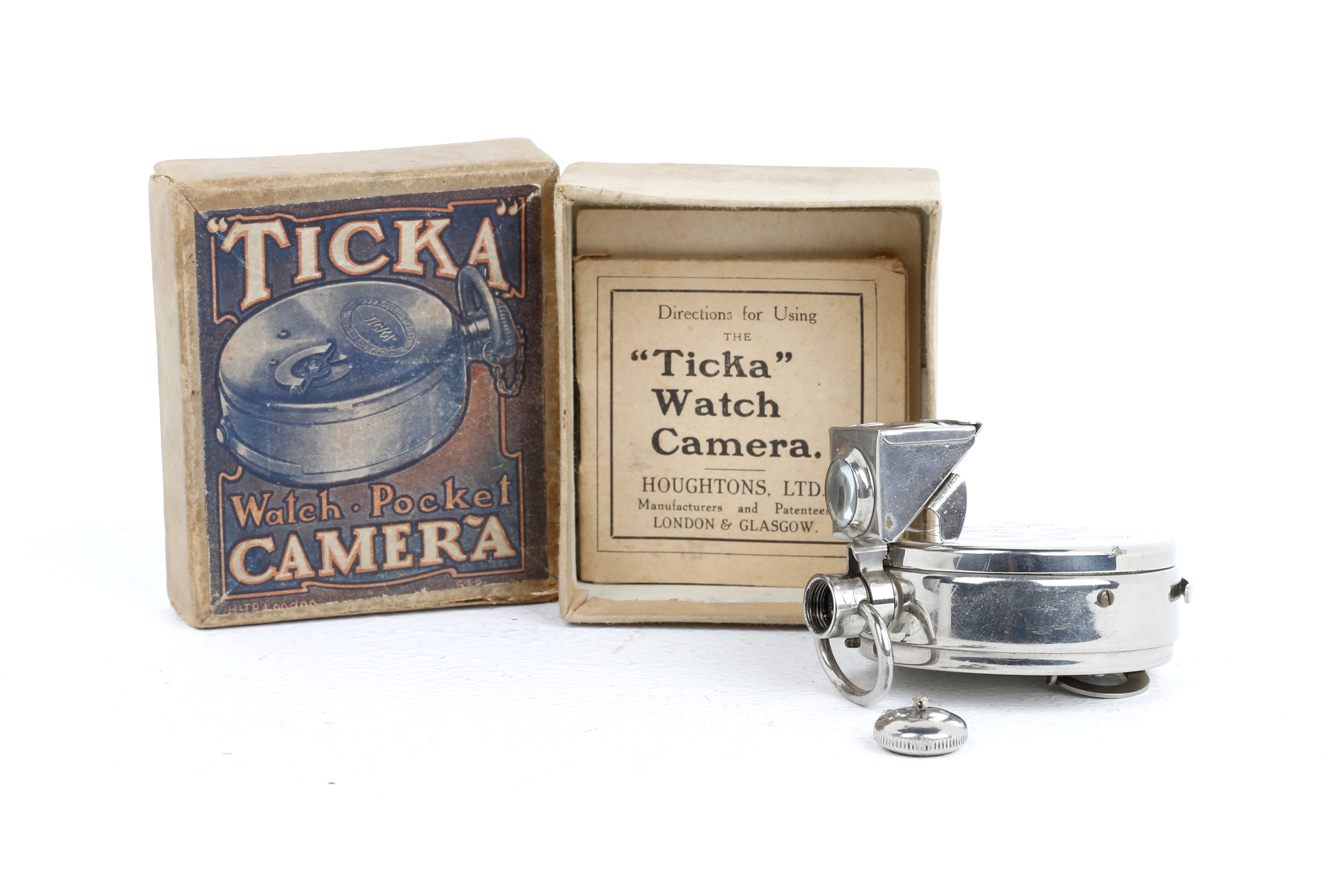 Lot 534 - A Houghton Ticka Watch Pocket Sub Miniature
