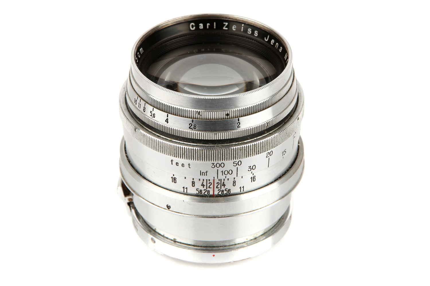 Lot 1171 - A Carl Zeiss Jena Sonnar f/2 85mm Lens,