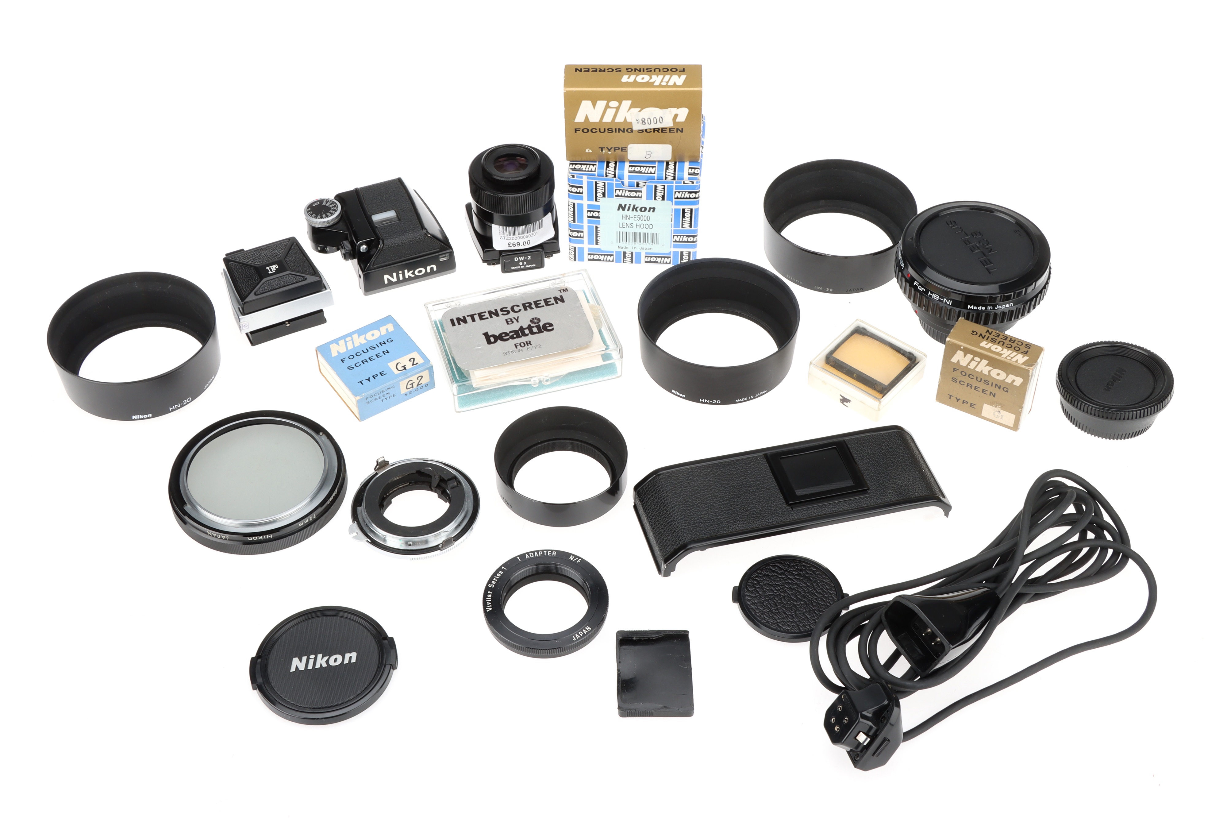 Lot 360 - A Selection of Nikon Camera Accessories,