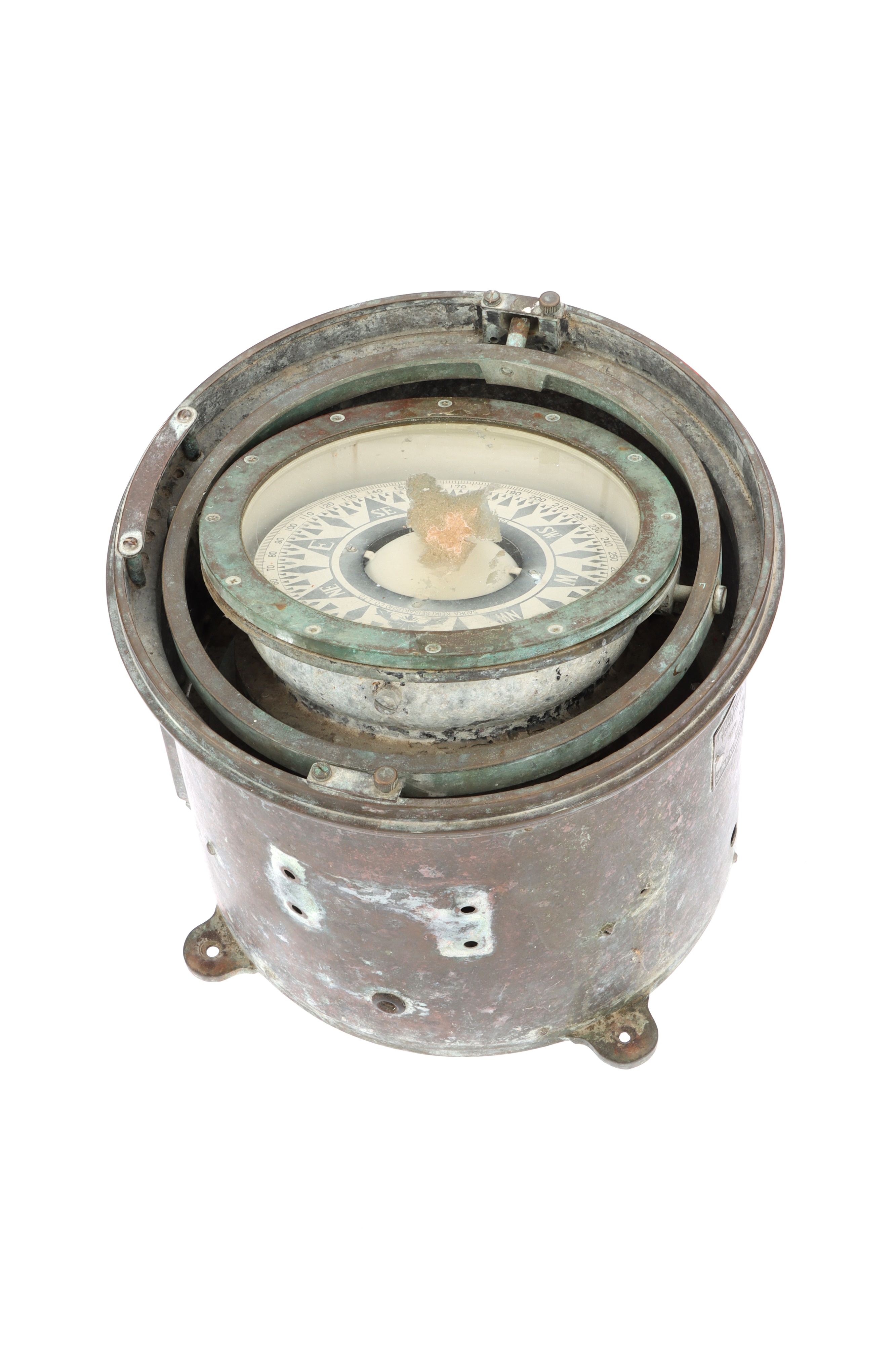 Lot 106 A Large Ships Compass