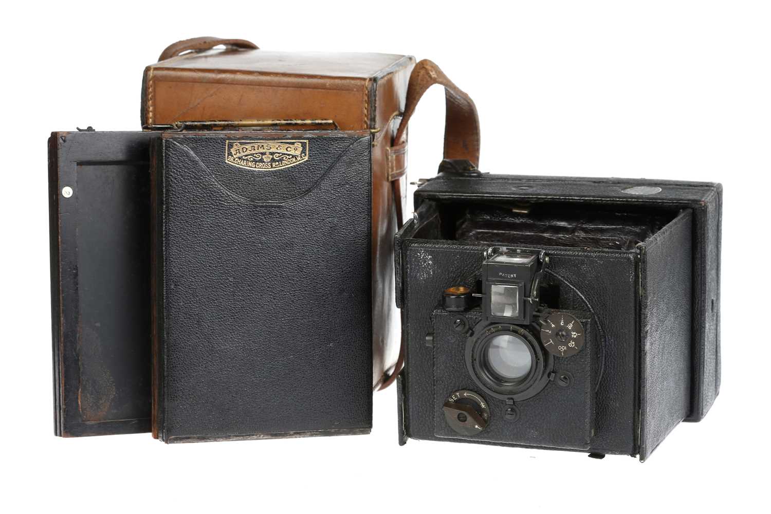 Lot 660 - An Adams Idento Folding Strut Camera,