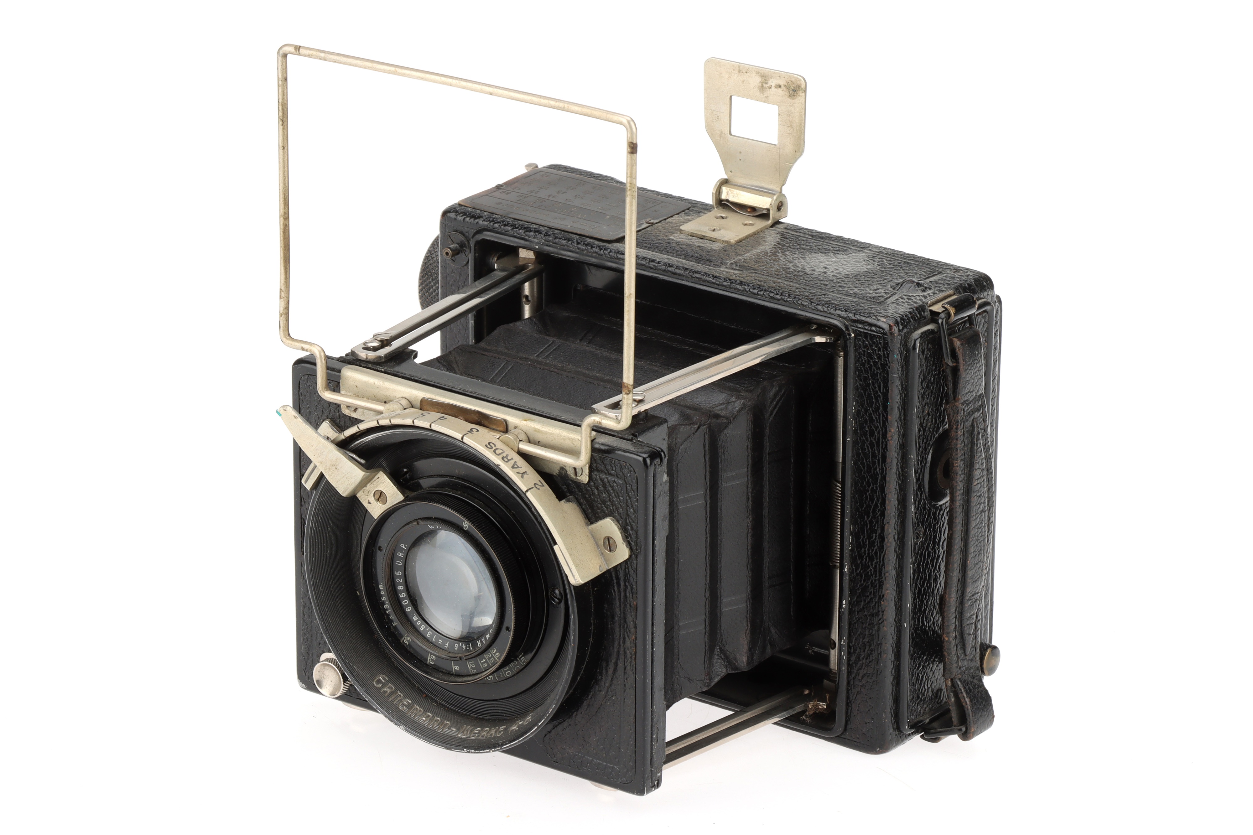 Lot 661 - An Ernemann Klapp Folding Strut Camera,