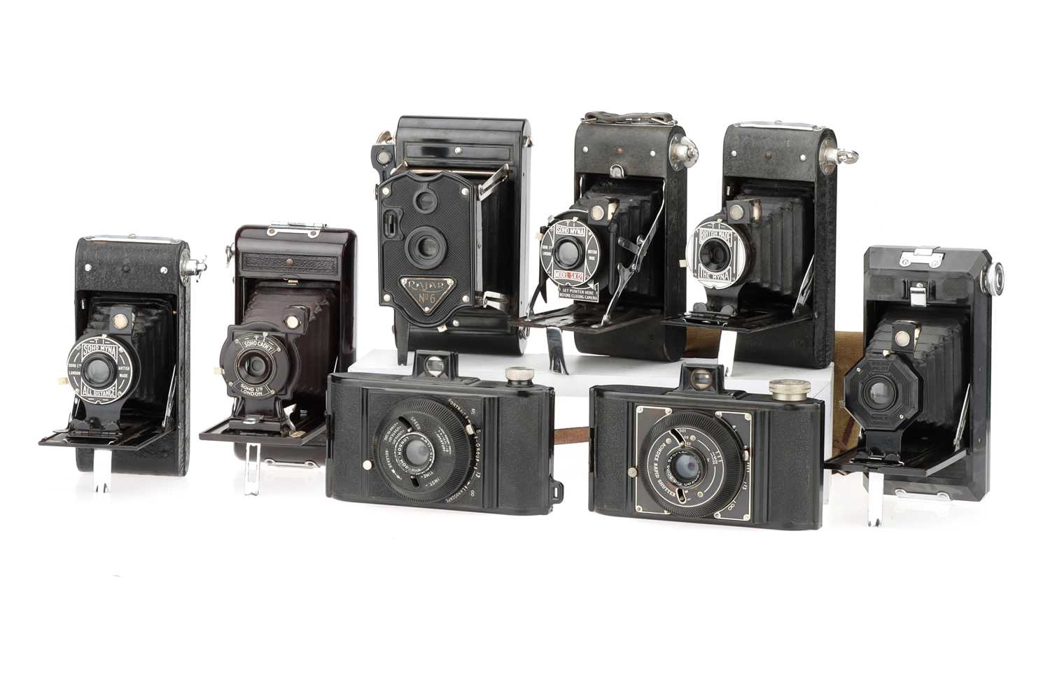 Lot 647 - A Large Selection of Bakelite Cameras,