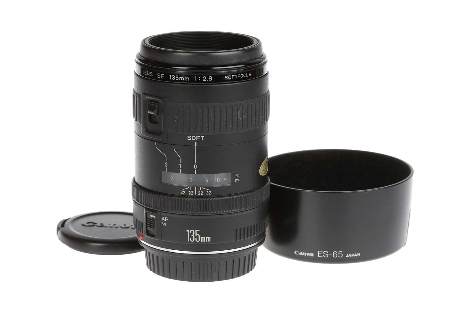 Lot 438 - A Canon EF f/2.8 135mm Soft Focus Lens,